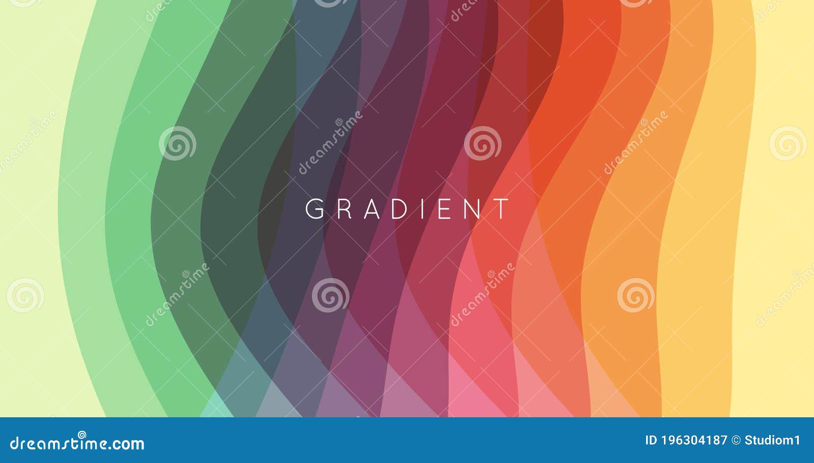 Abstract Wavy Background with Dynamic Effect. Modern Screen Design for ...