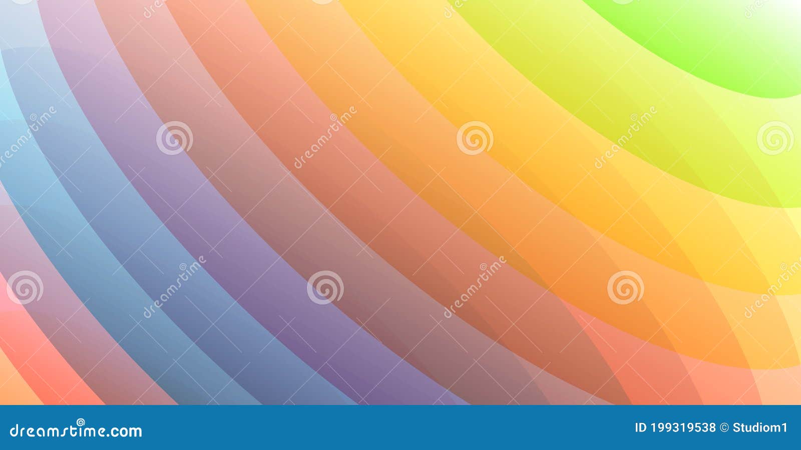 Abstract Wavy Background with Dynamic Effect. Modern Screen Design for ...