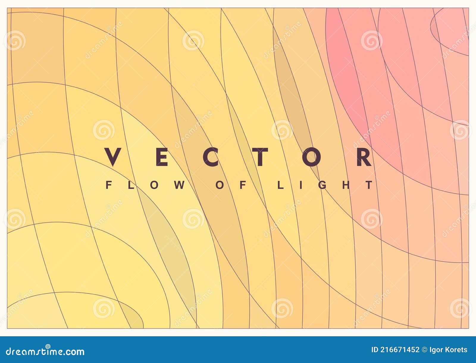 Abstract Wavy Background with Dynamic Effect. Modern Screen Design for ...