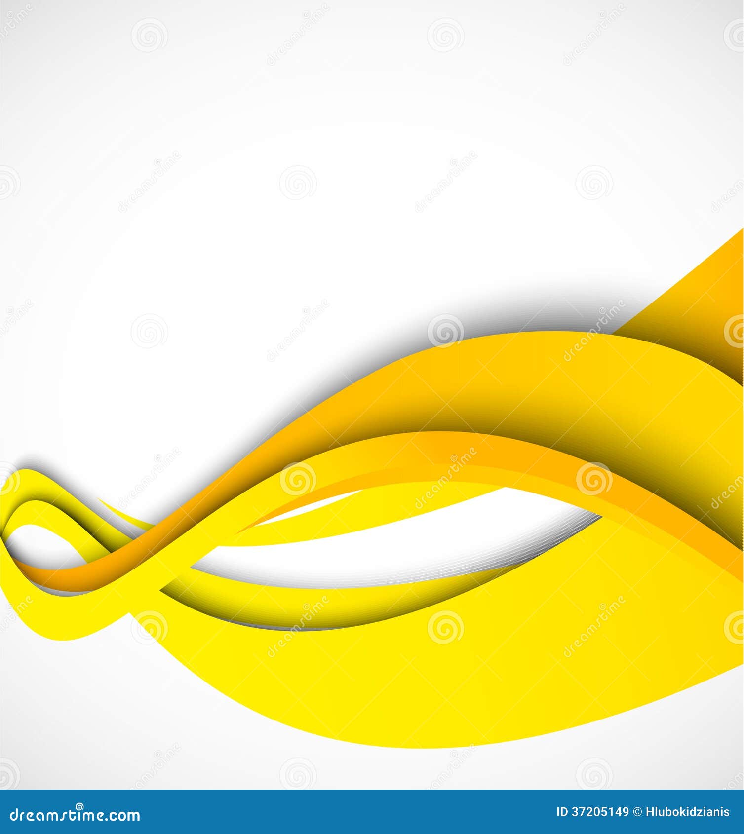 Abstract wavy background stock vector. Illustration of poster - 37205149