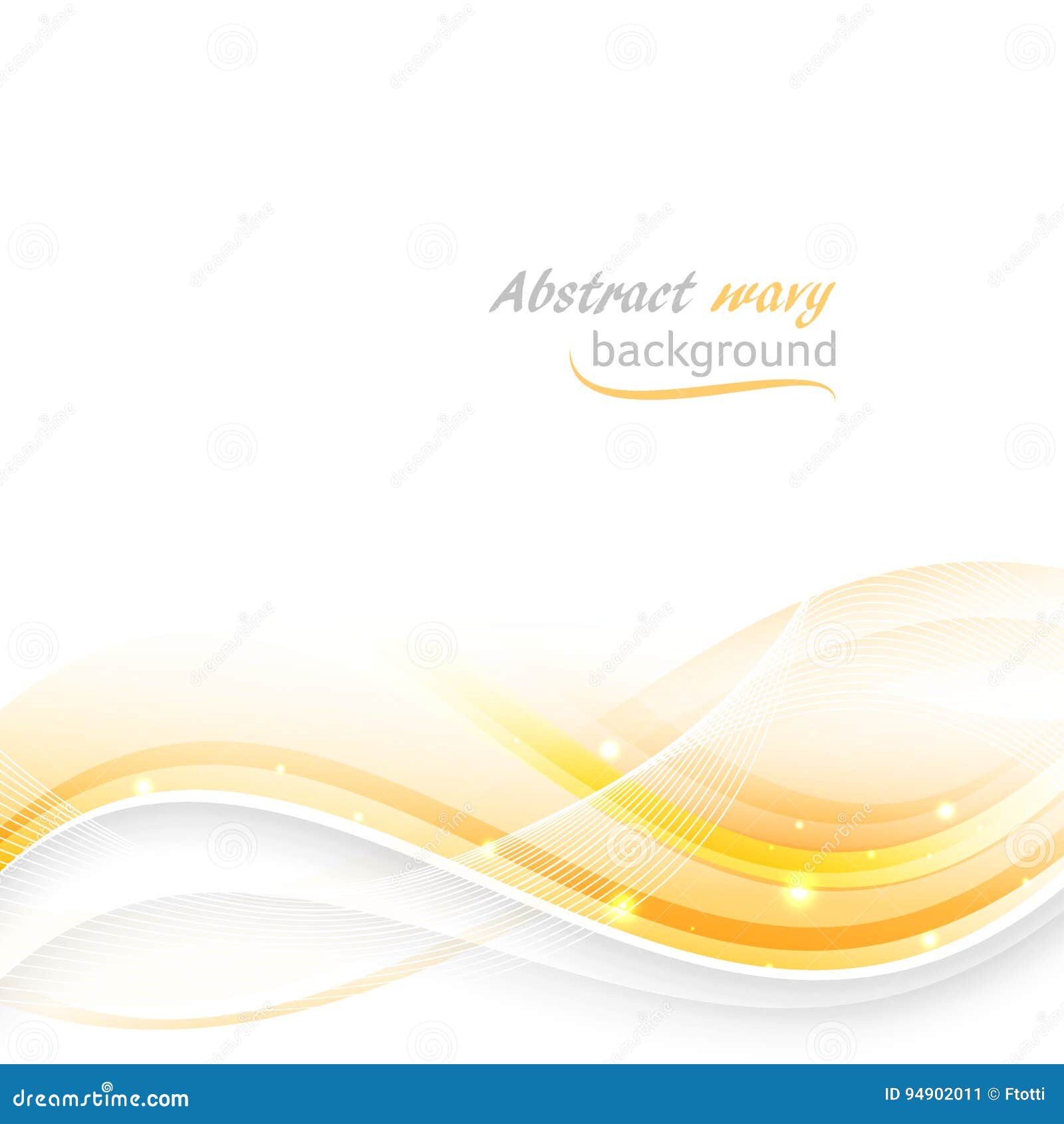 Abstract Wavy Background with Glitter. Stock Vector - Illustration of ...