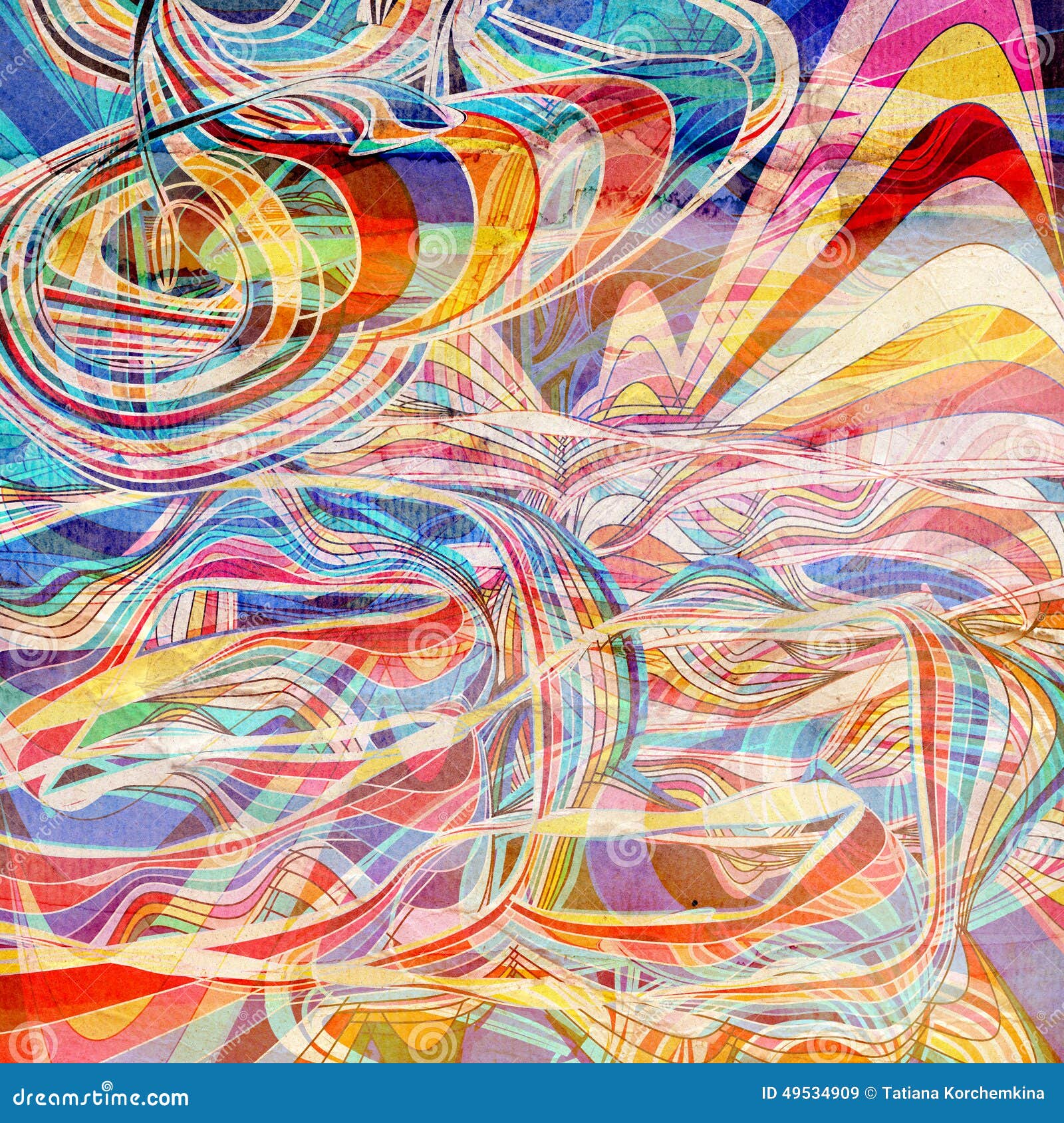 Abstract wavy background stock illustration. Illustration of repetition ...