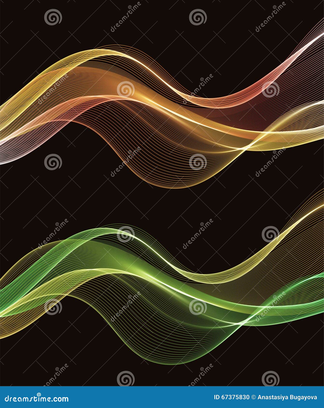 Abstract wavy background stock illustration. Illustration of light ...