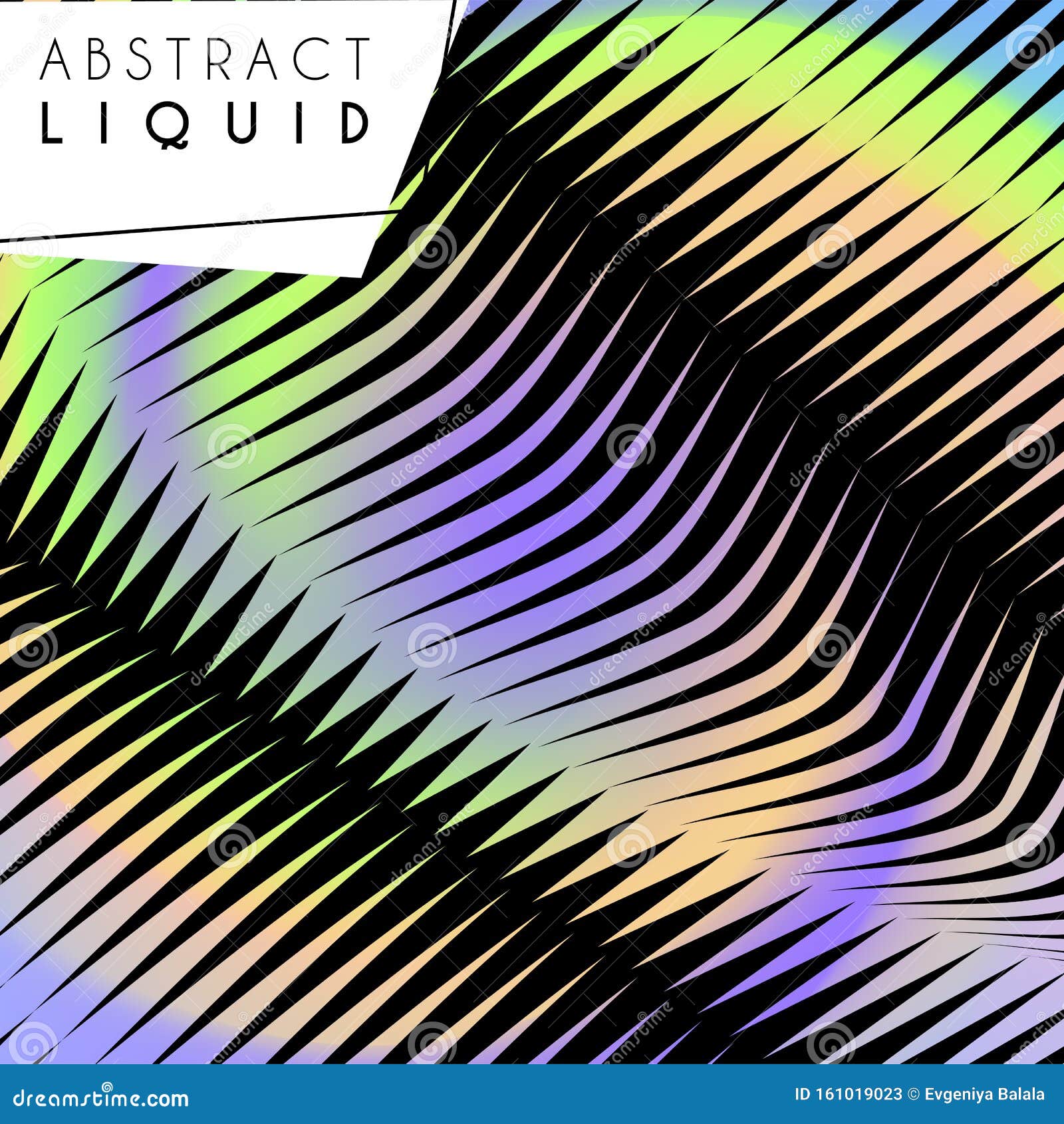 Abstract Wavy Background, Optical Art, Opart Striped Stock Illustration ...