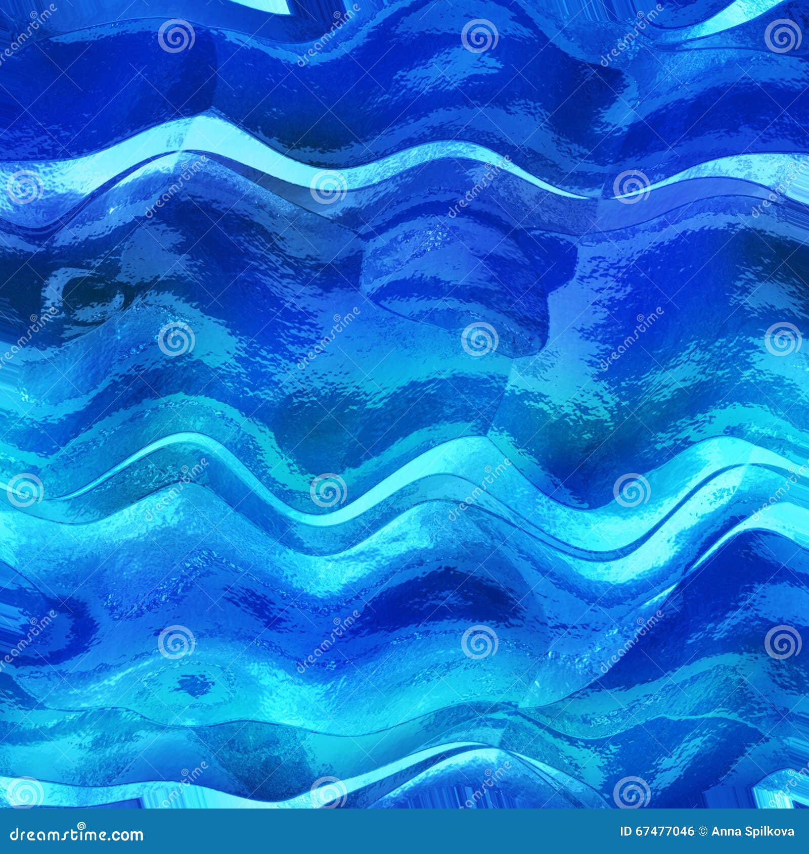 Abstract Wavy Background Resembling Water Texture Stock Illustration ...