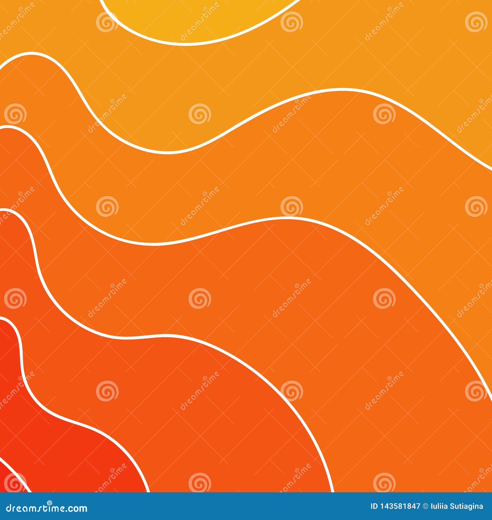 Abstract Wavy Background in Tones. Pattern Winding Lines Stock ...