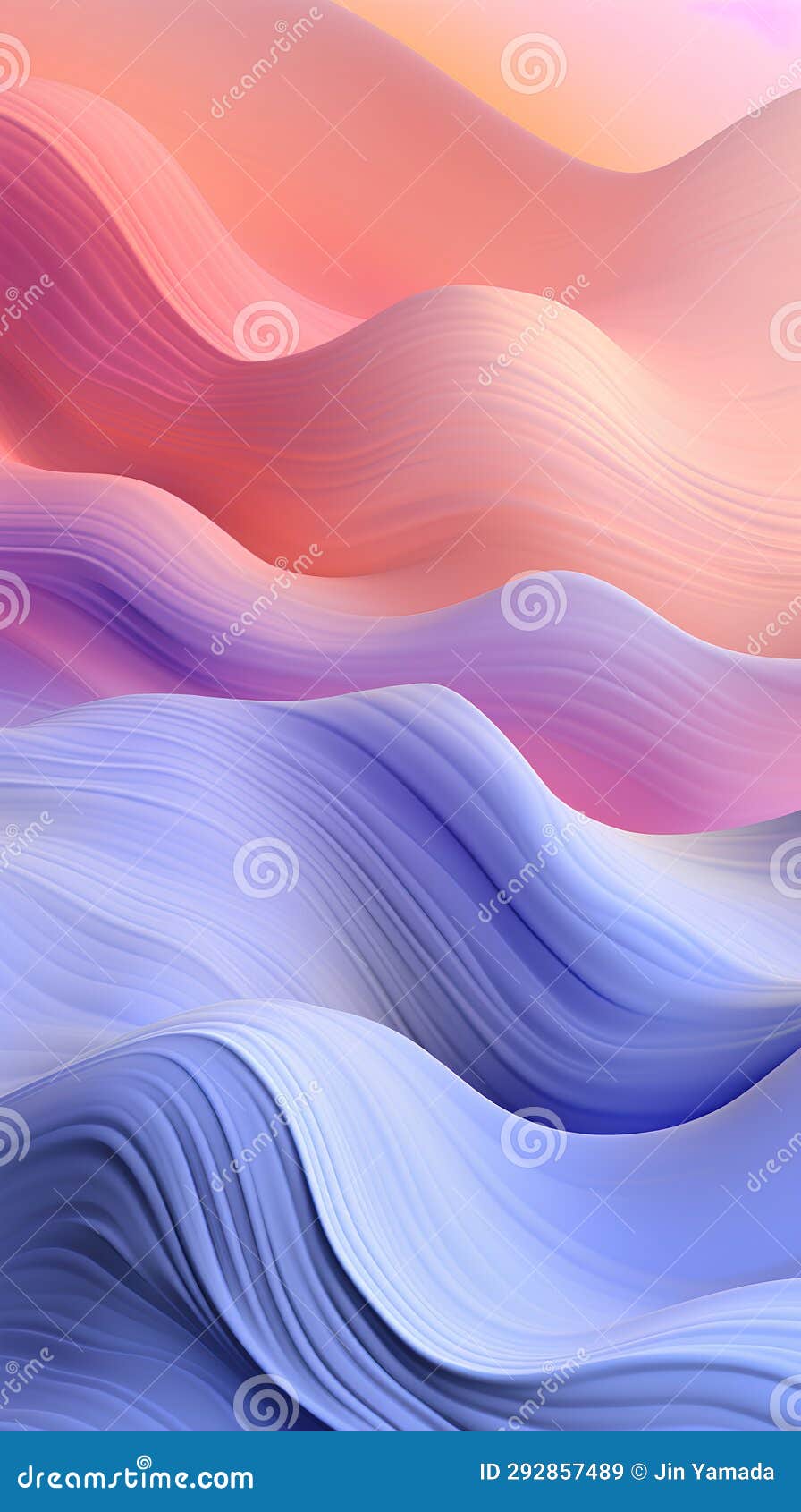 Abstract Wavy Background. Vector Illustration. Colorful Gradients Stock ...