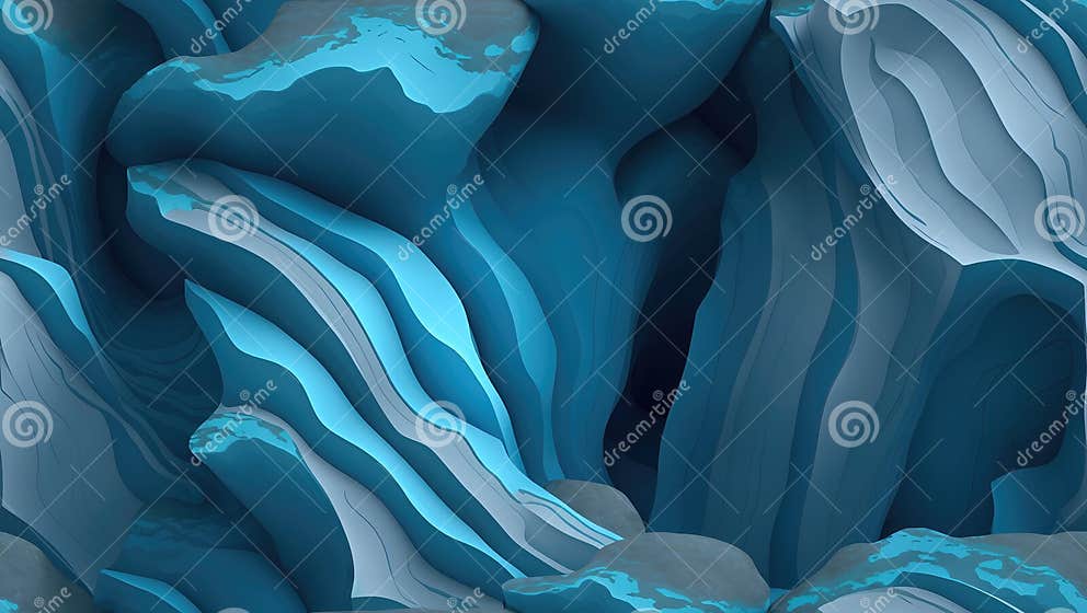 Abstract Wavy Blue Background. Blue Texture Background Stock ...