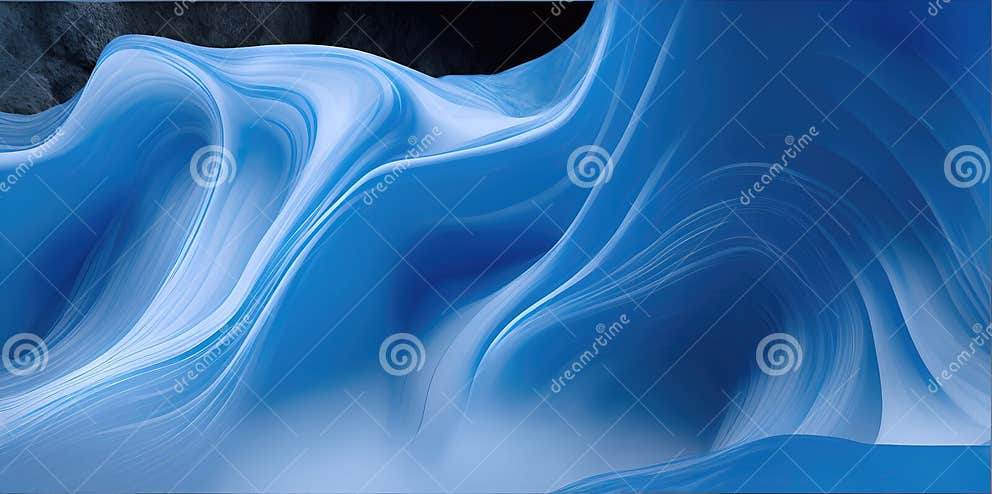 Abstract Wavy Blue Background. Blue Texture Background Stock ...