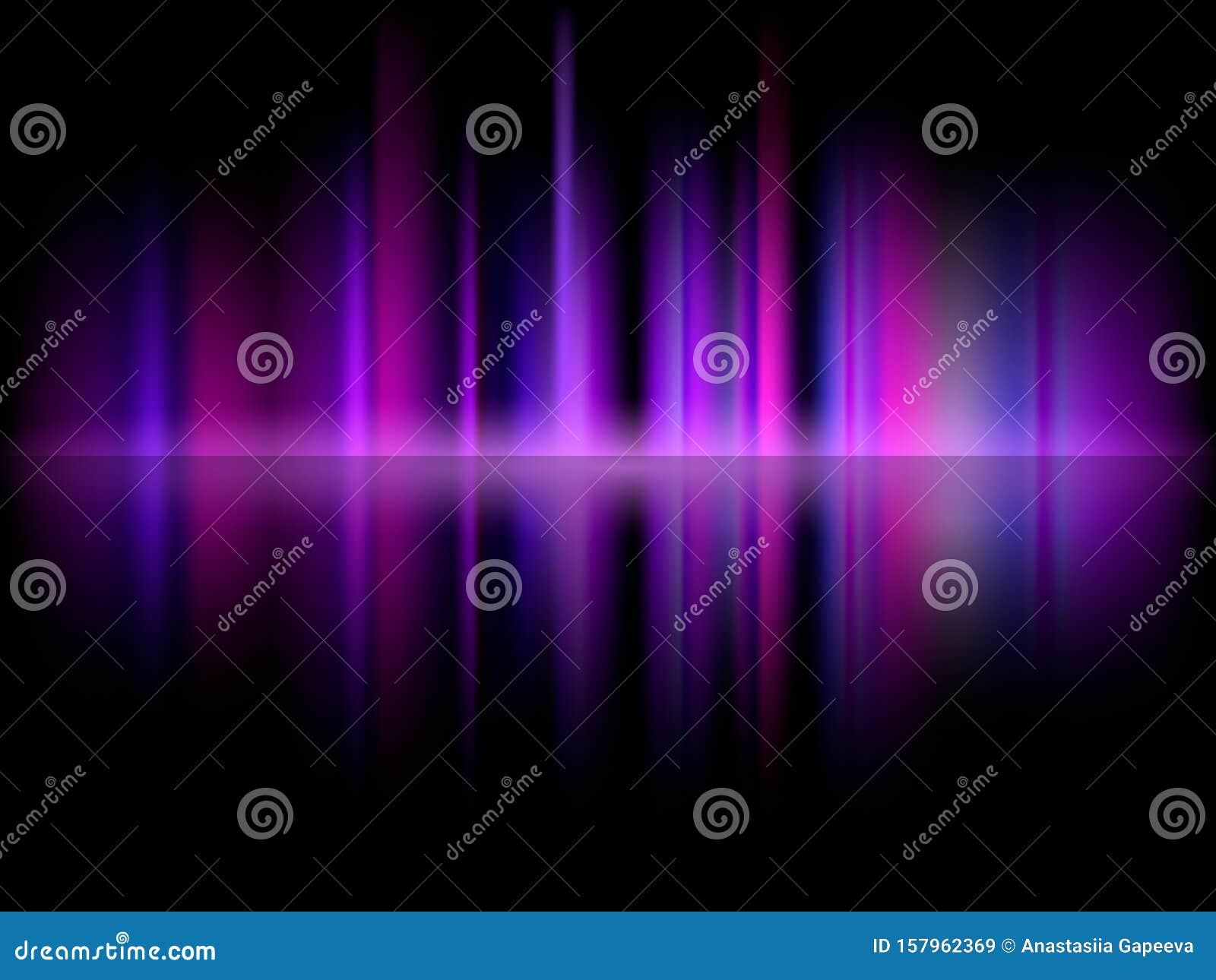Abstract Wavy Blue Pattern Background. Vector Illustration Stock ...