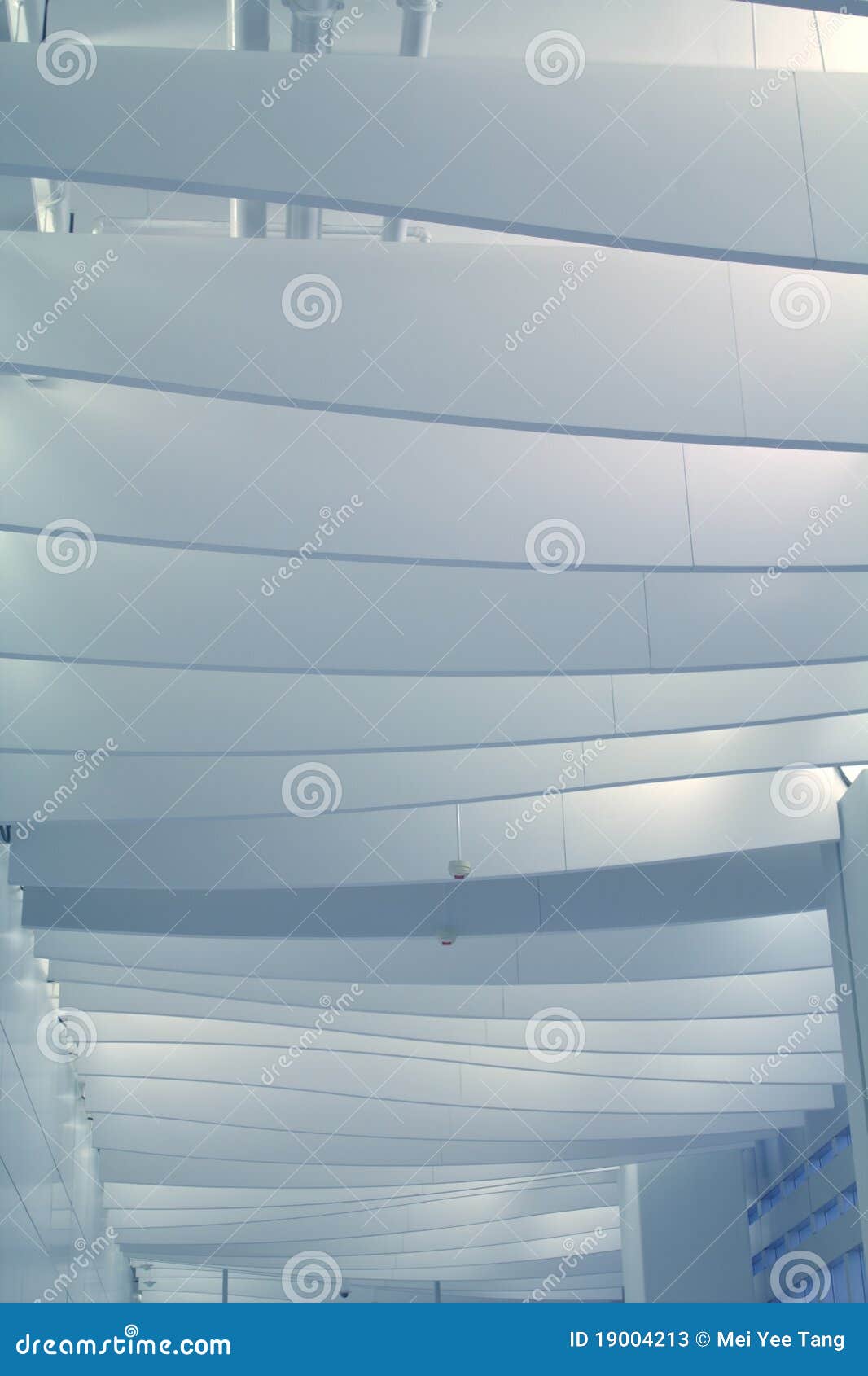 Abstract Wavy Ceiling stock image. Image of contemporary - 19004213