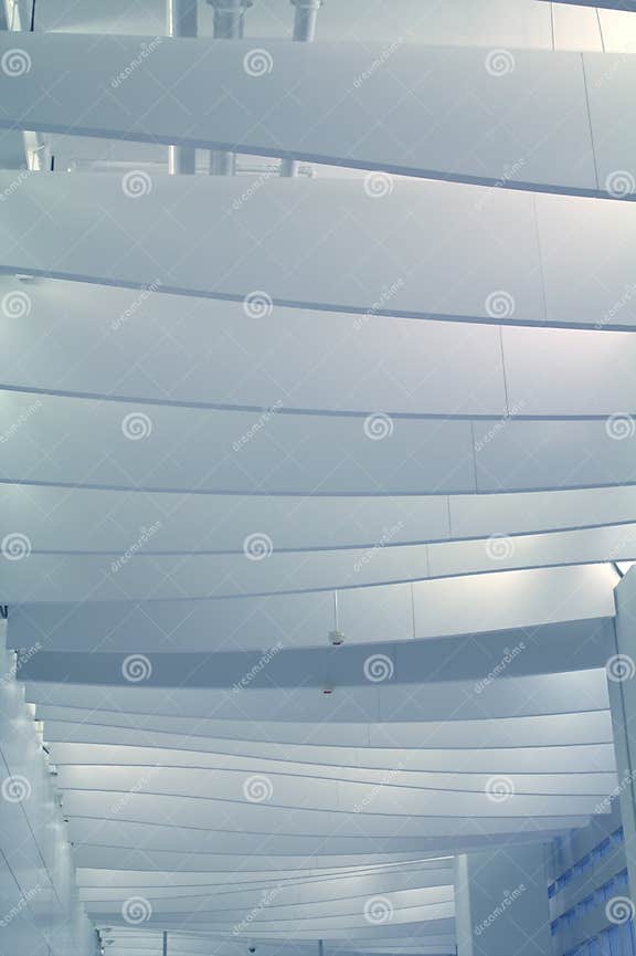 Abstract Wavy Ceiling stock image. Image of contemporary - 19004213