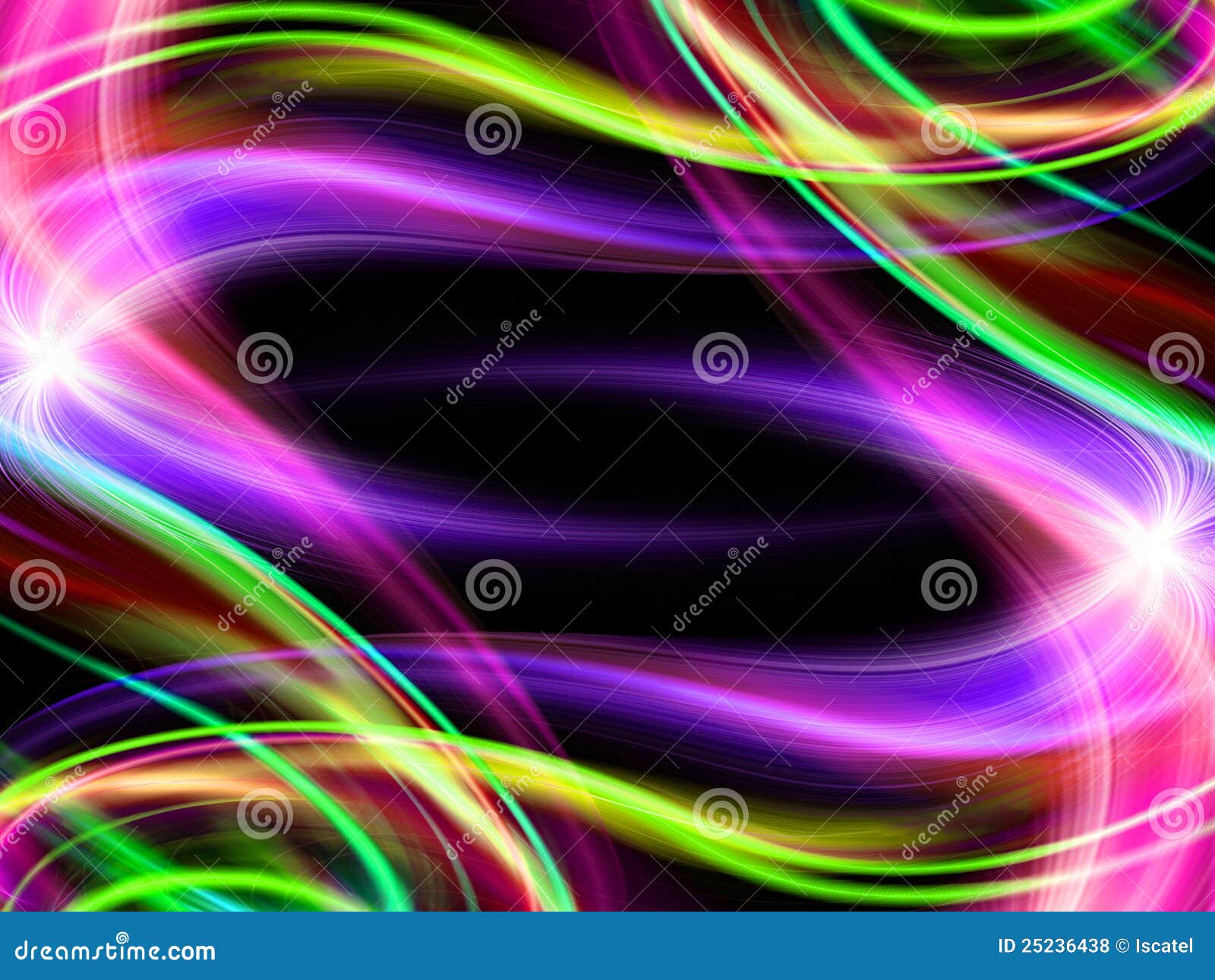 Wavy Colorful Brush Stroke Set Vector Illustration | CartoonDealer.com ...