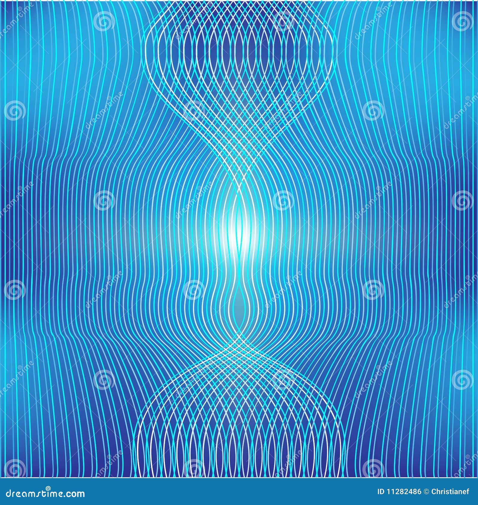 Abstract wavy design stock vector. Illustration of glow - 11282486