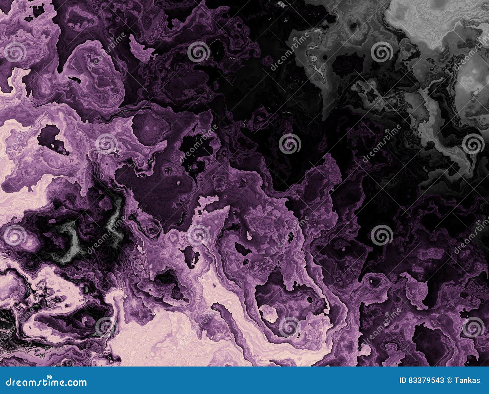 Abstract wavy fractal stock illustration. Illustration of future - 83379543