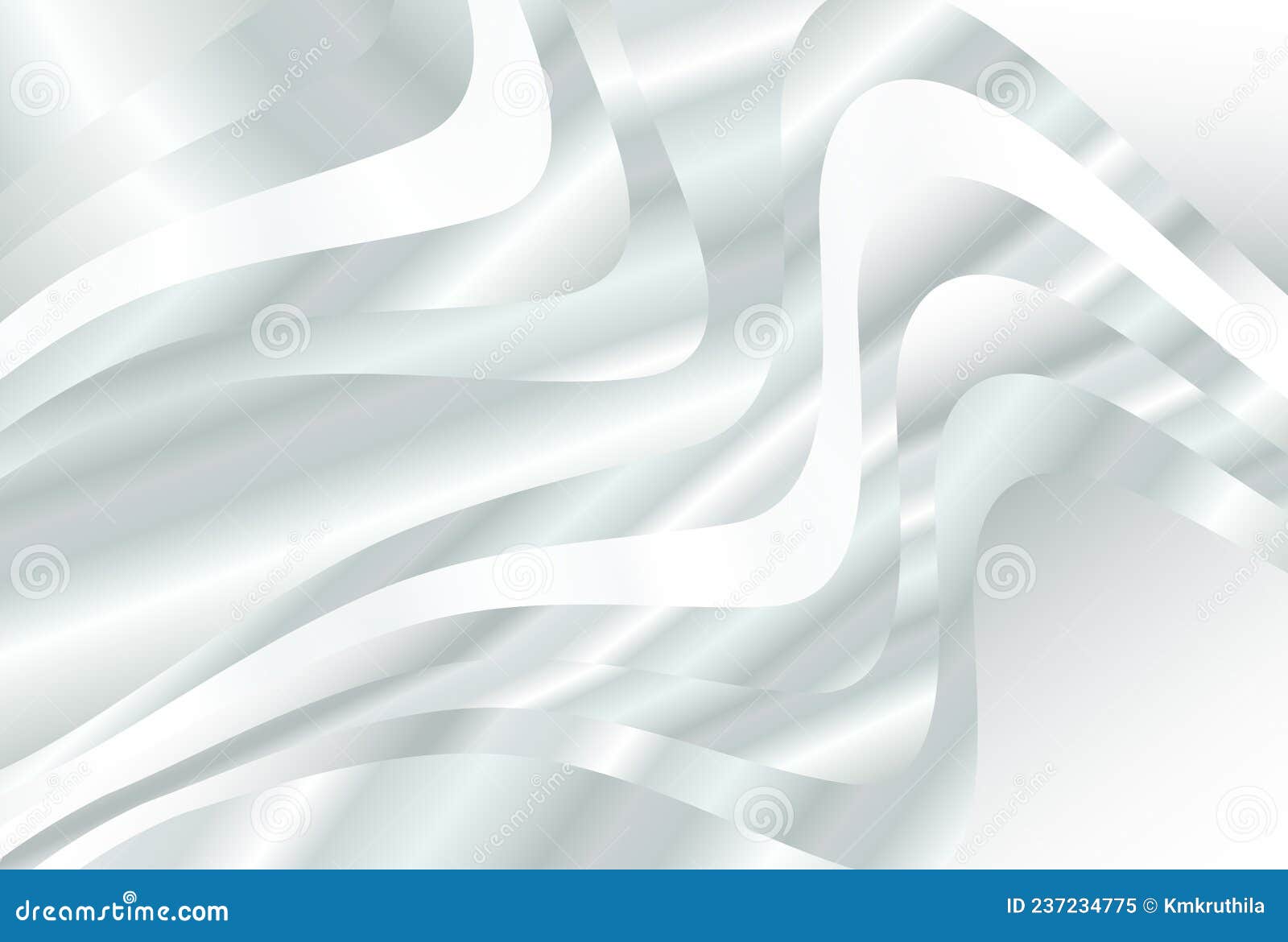 Abstract Wavy Grey and White Gradient Background Vector Image Beautiful ...