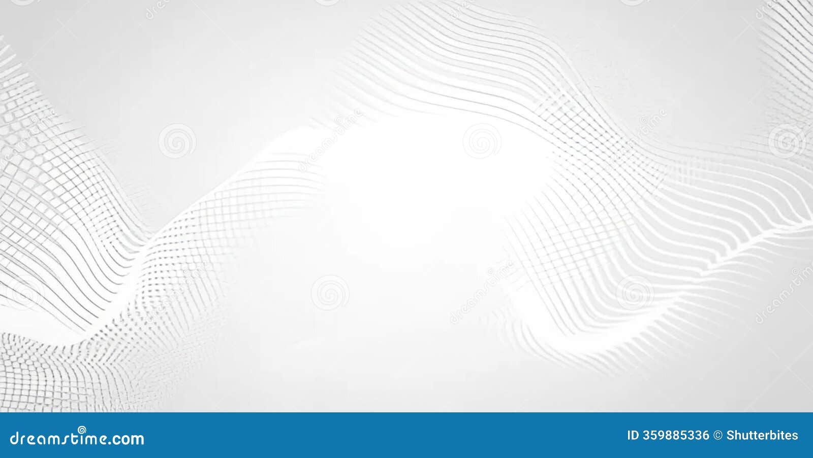 Modern Abstract Wave Lines on White Background Stock Illustration ...