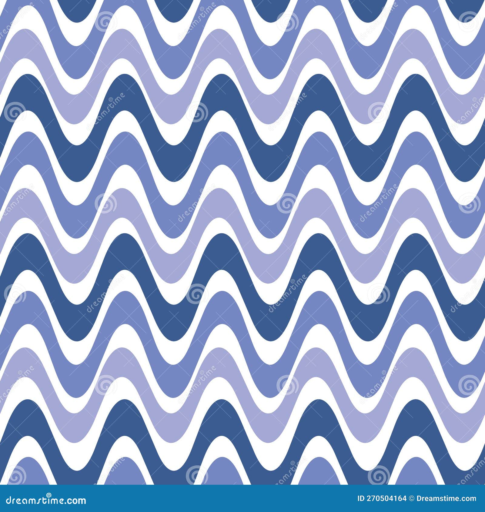 Abstract Wavy Line Pattern Design Background. Vector Geometric Seamless ...