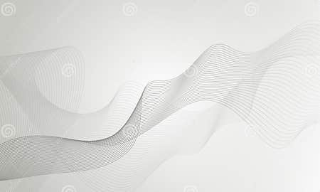 Abstract Wavy Lines for Design. Stock Vector - Illustration of building ...