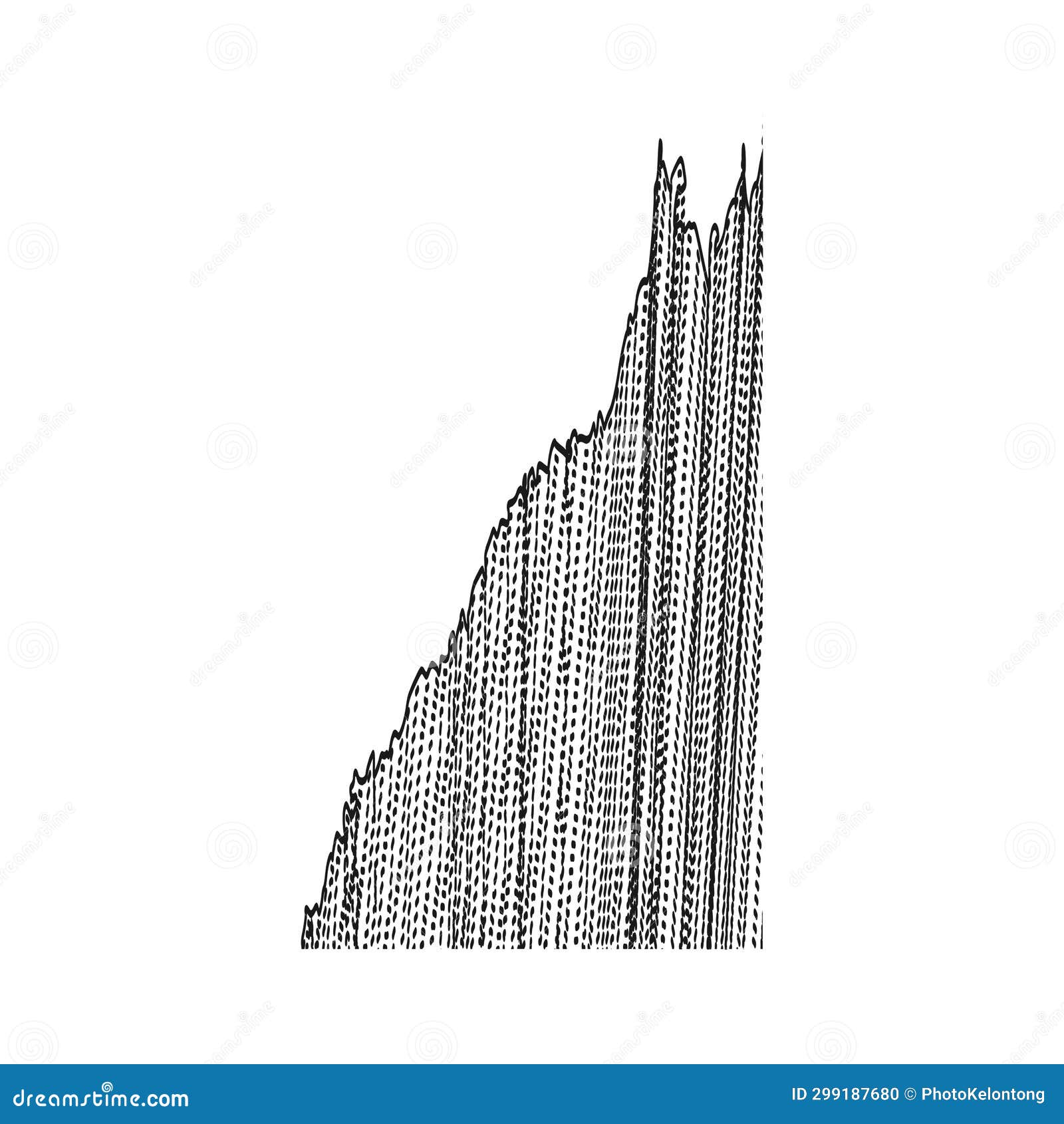 Abstract Wavy Lines Element. Flowing Particles Wave Pattern 3D Curve ...