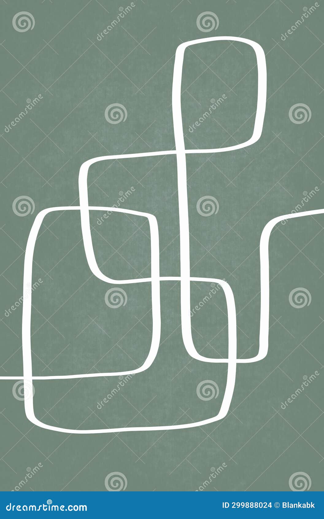 Abstract Wavy Lines Wall Poster Wall Decor Stock Photo - Image of ...