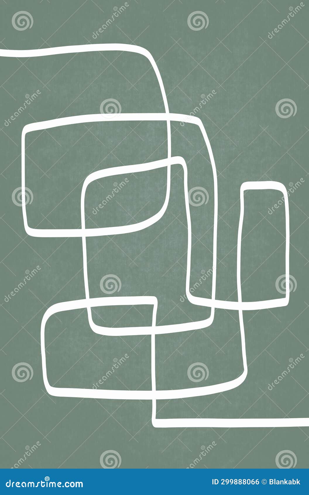 Abstract Wavy Lines Wall Poster Wall Decor Stock Photo - Image of ...