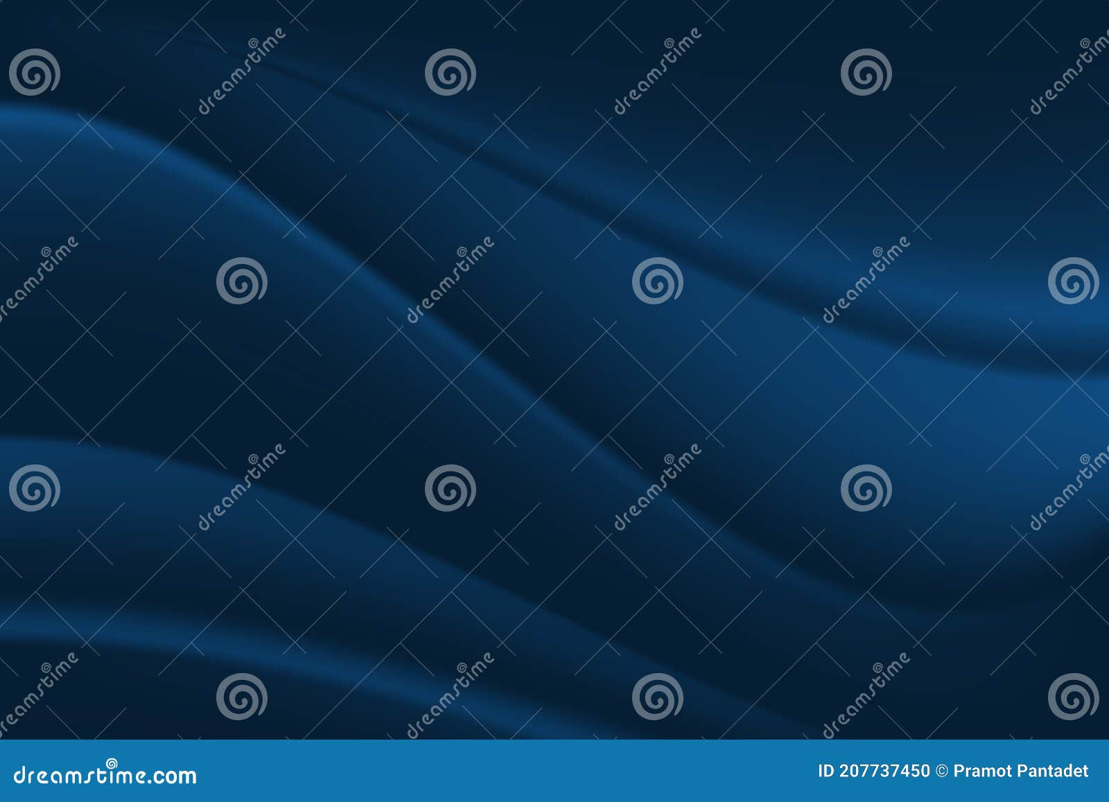 Abstract Wavy Luxury Dark Blue. Cloth Texture Wave Shadow Soft Crumpled ...