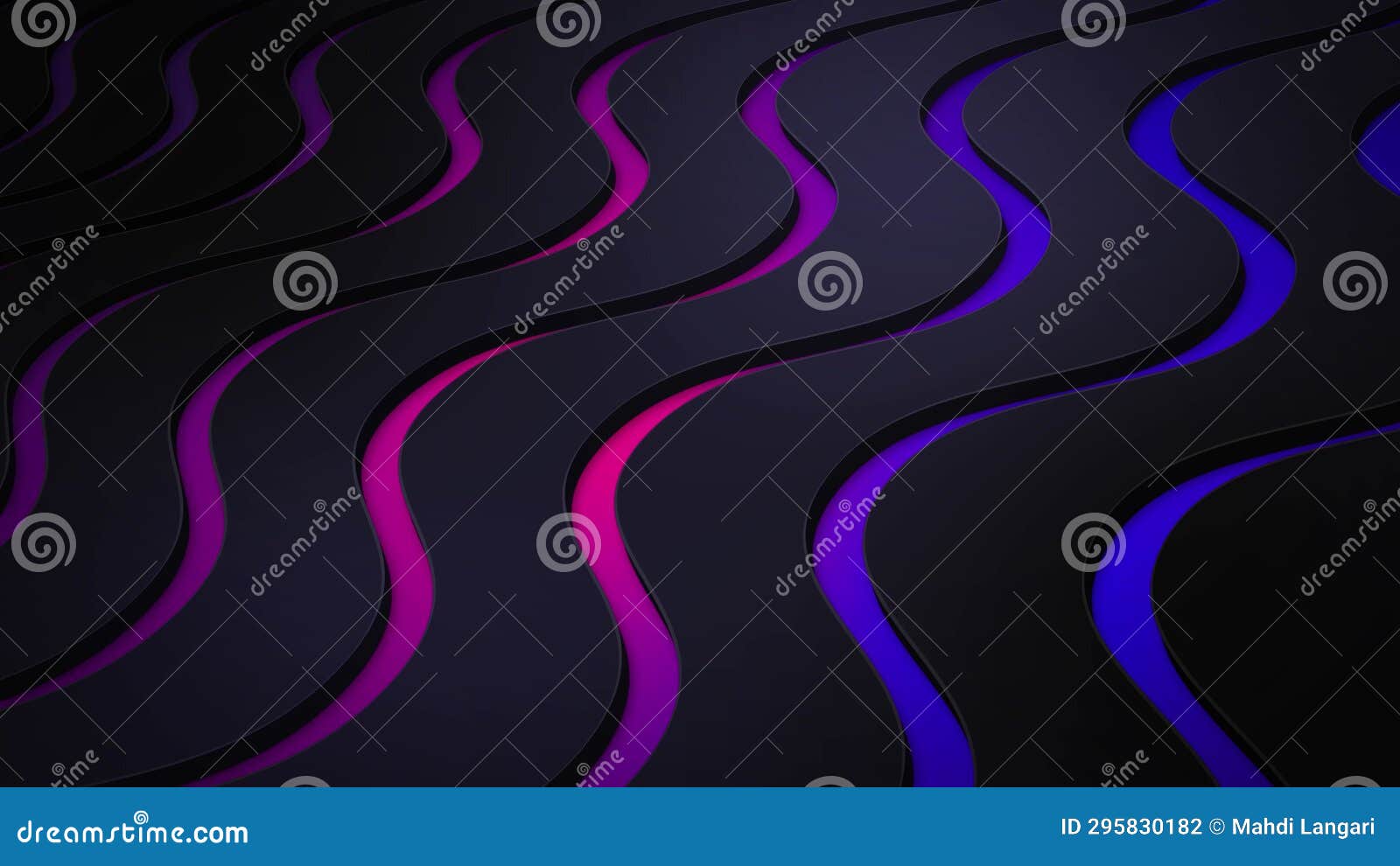 Abstract Wavy Motion Video Background Stock Footage - Video of ...
