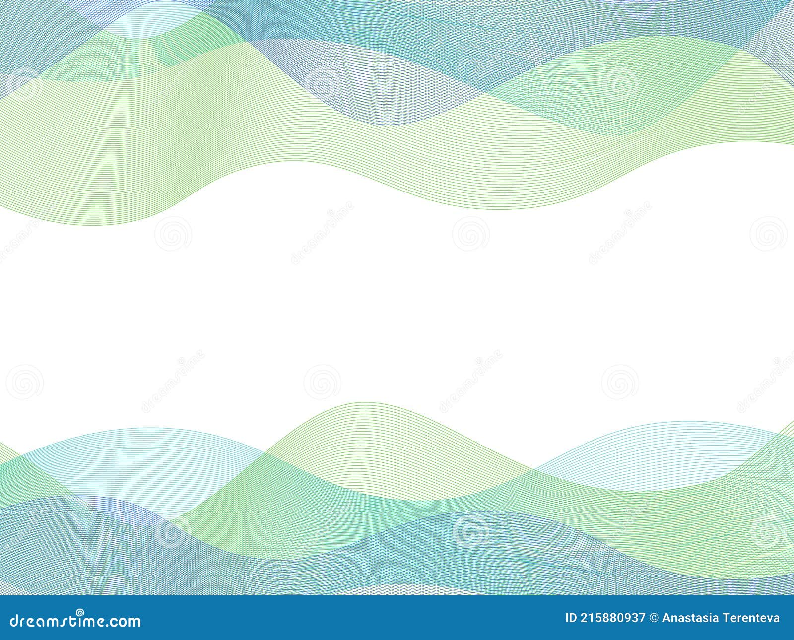 Abstract Wavy Pastel Background on White Background Stock Vector ...