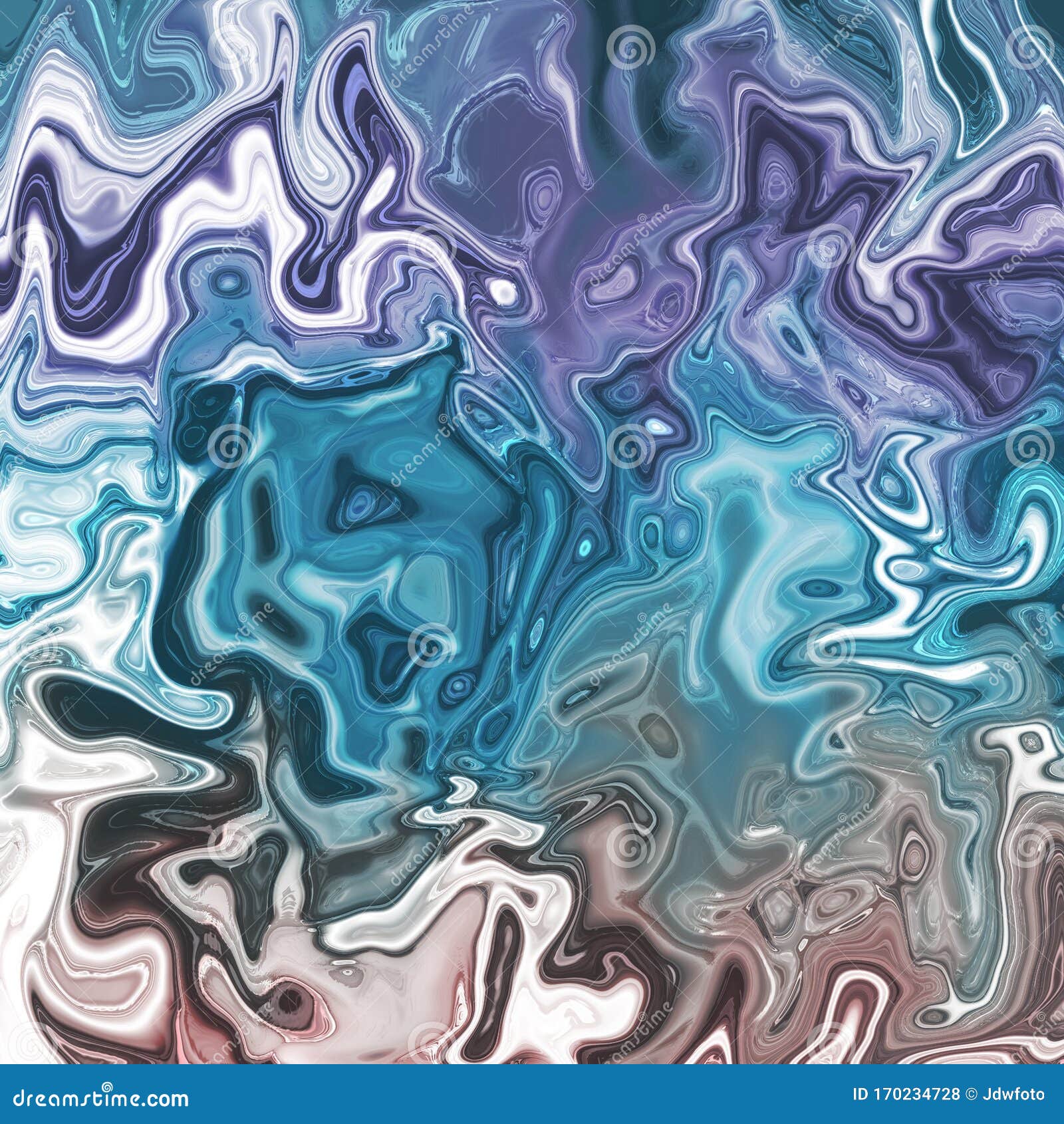 Wavy Psychedelic Blend stock illustration. Illustration of melting ...