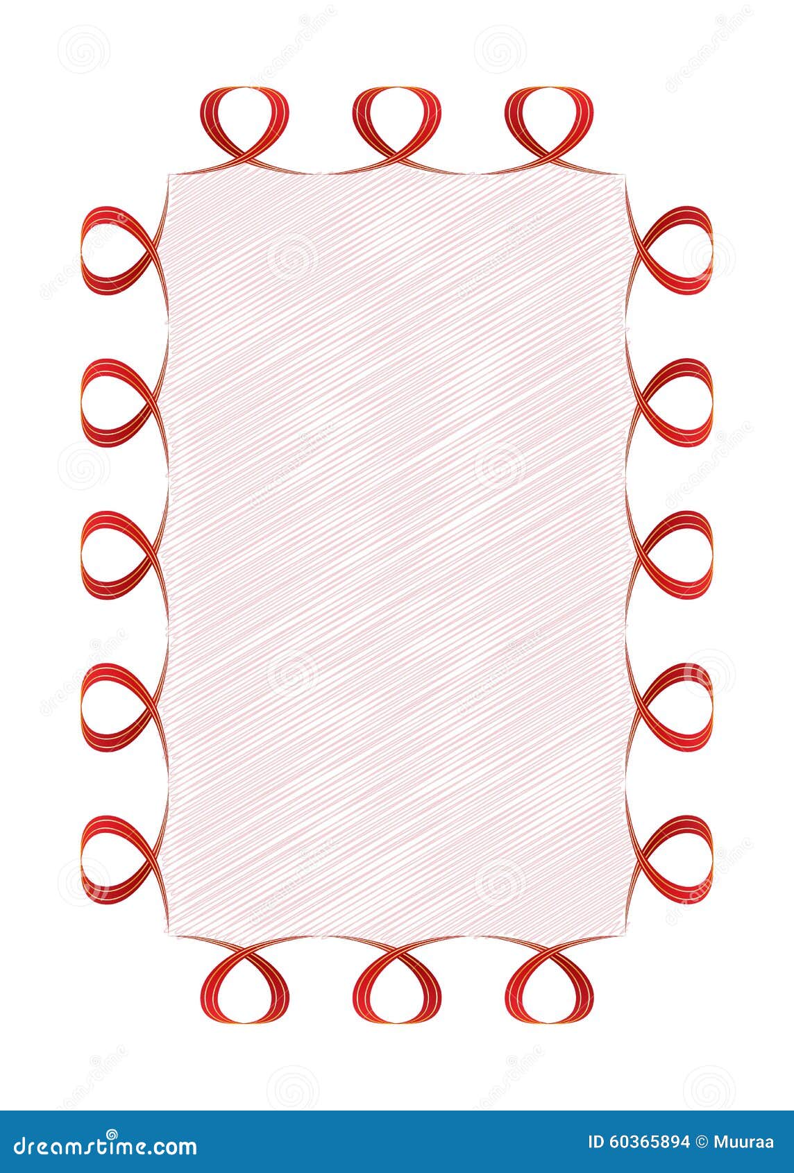 Abstract wavy ribbon stock vector. Illustration of vintage - 60365894