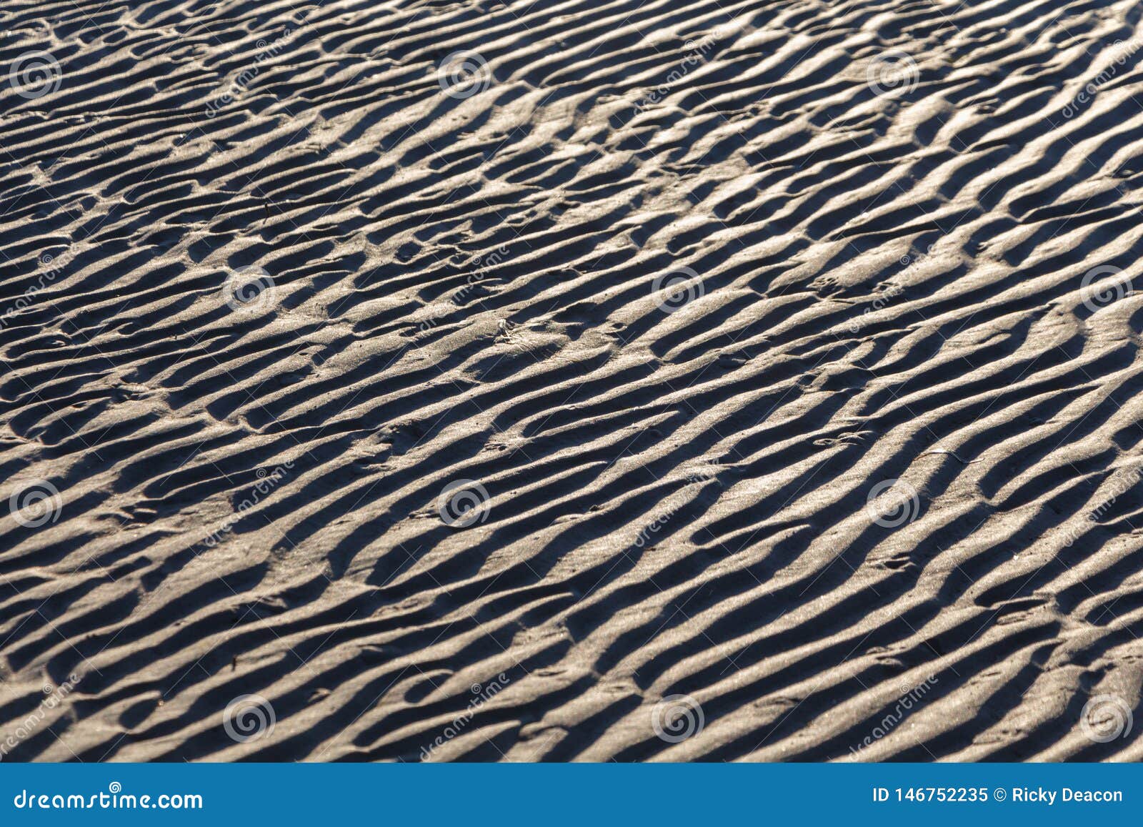 Abstract Wavy Sand Pattern Background in Sun Stock Image - Image of ...