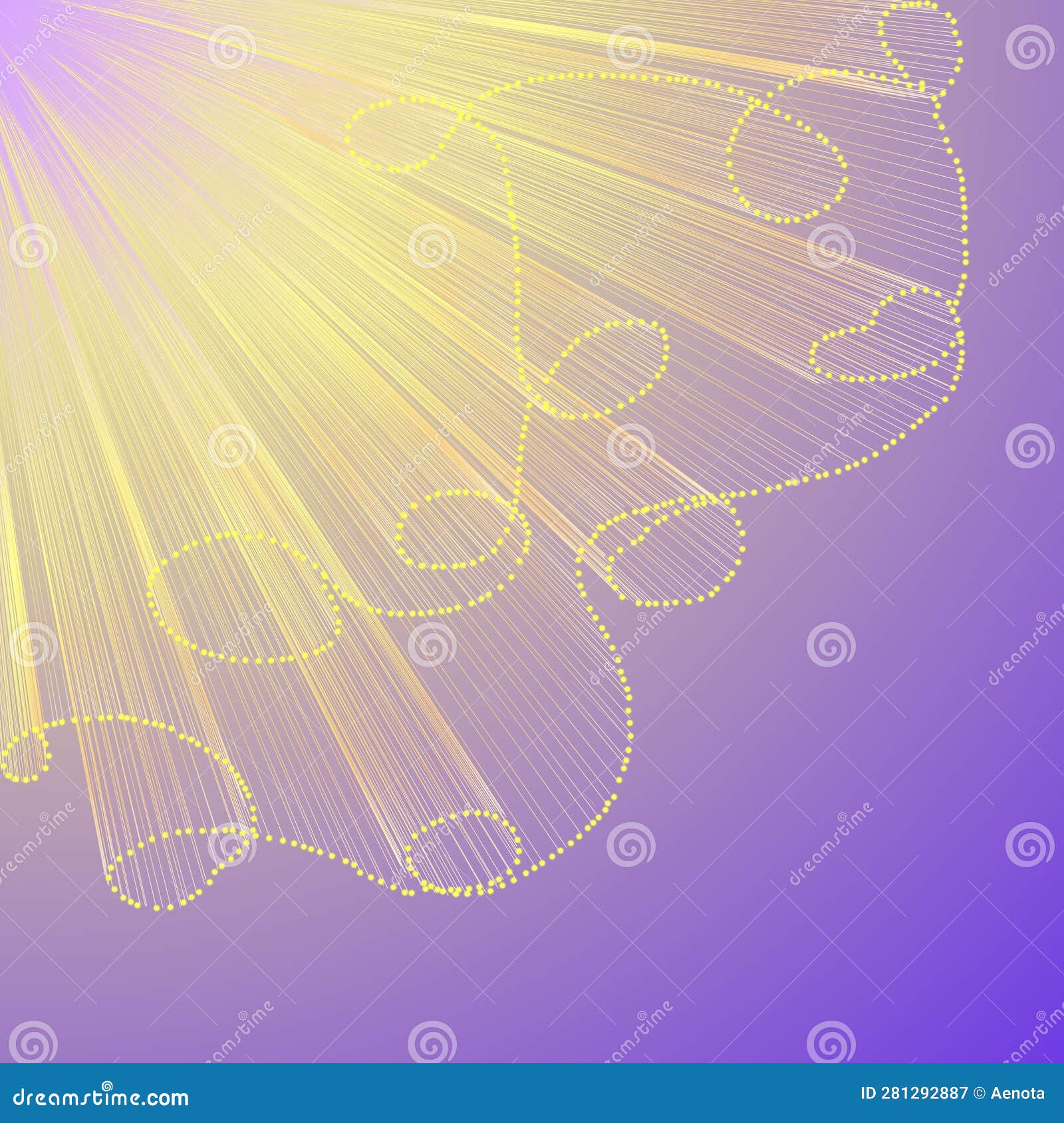 Abstract Wavy Structure - Vector Illustration Stock Vector ...