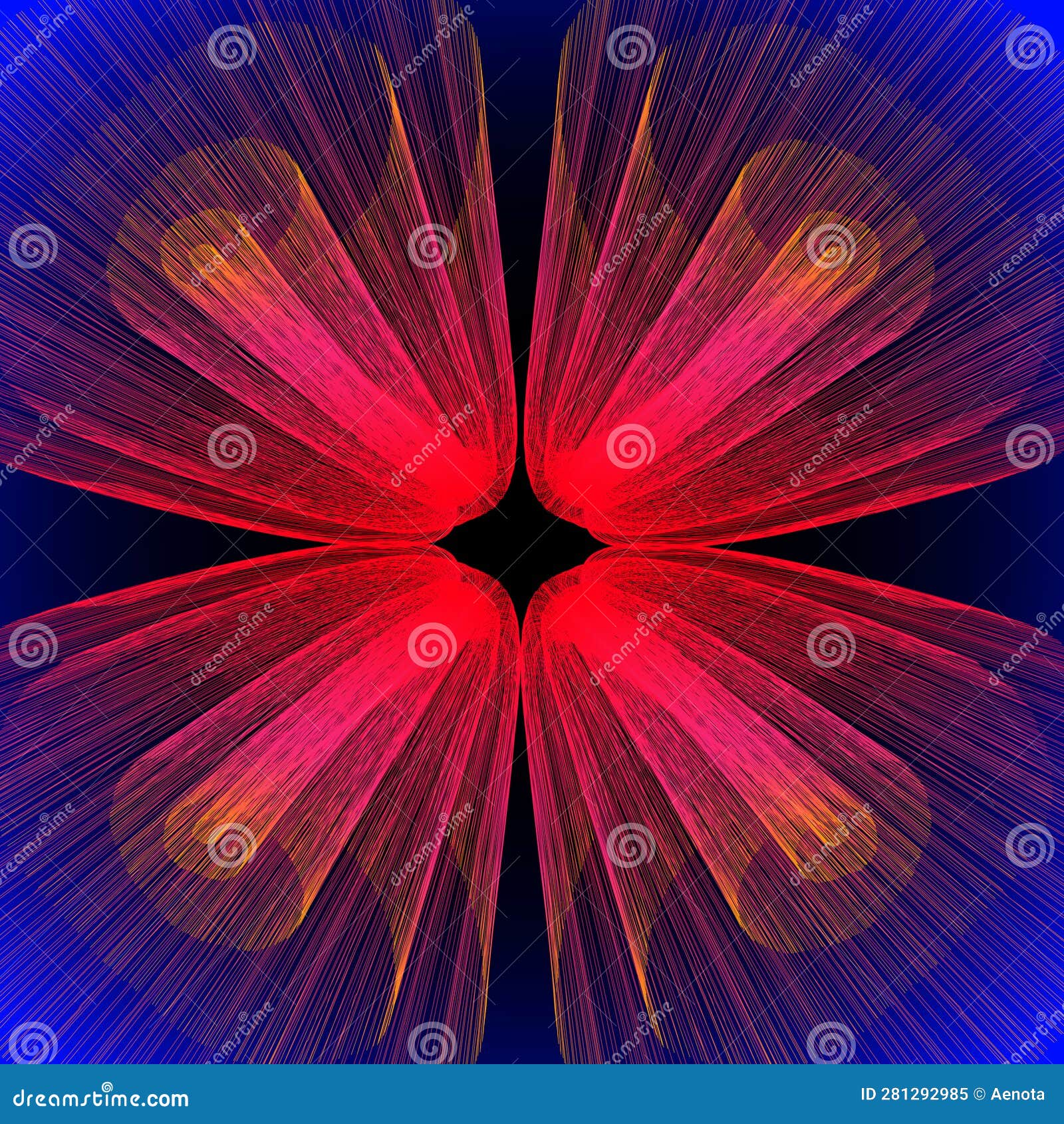 Abstract Wavy Structure - Vector Illustration Stock Vector ...