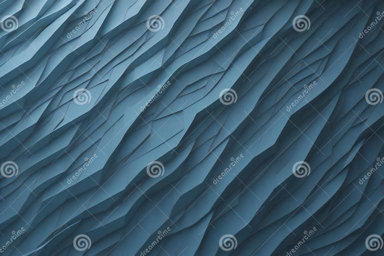 Abstract Wavy Surface. Computer Digital Background Stock Photo - Image ...