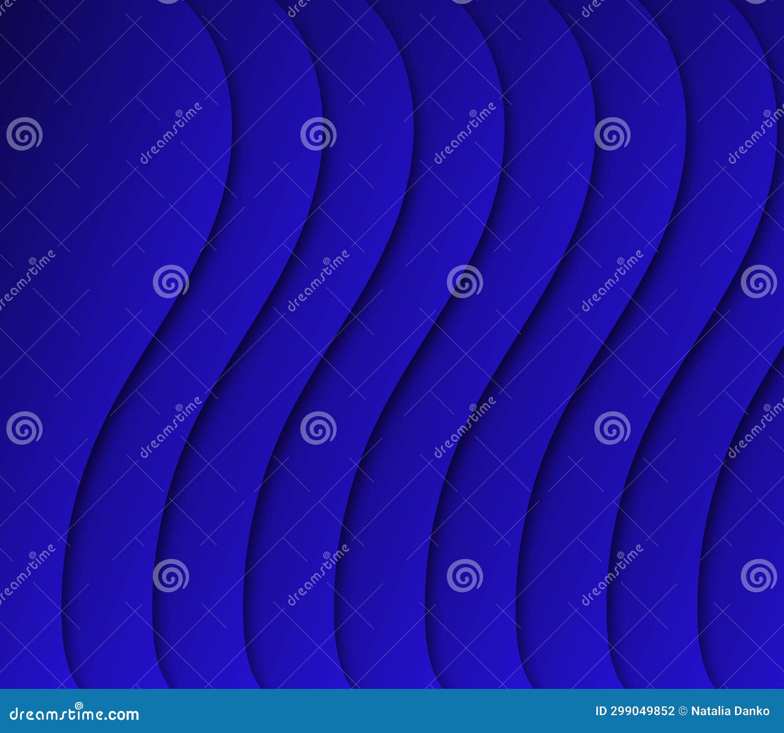 Abstract Wavy Texture on Blue Background, Energy and Movement Concept ...