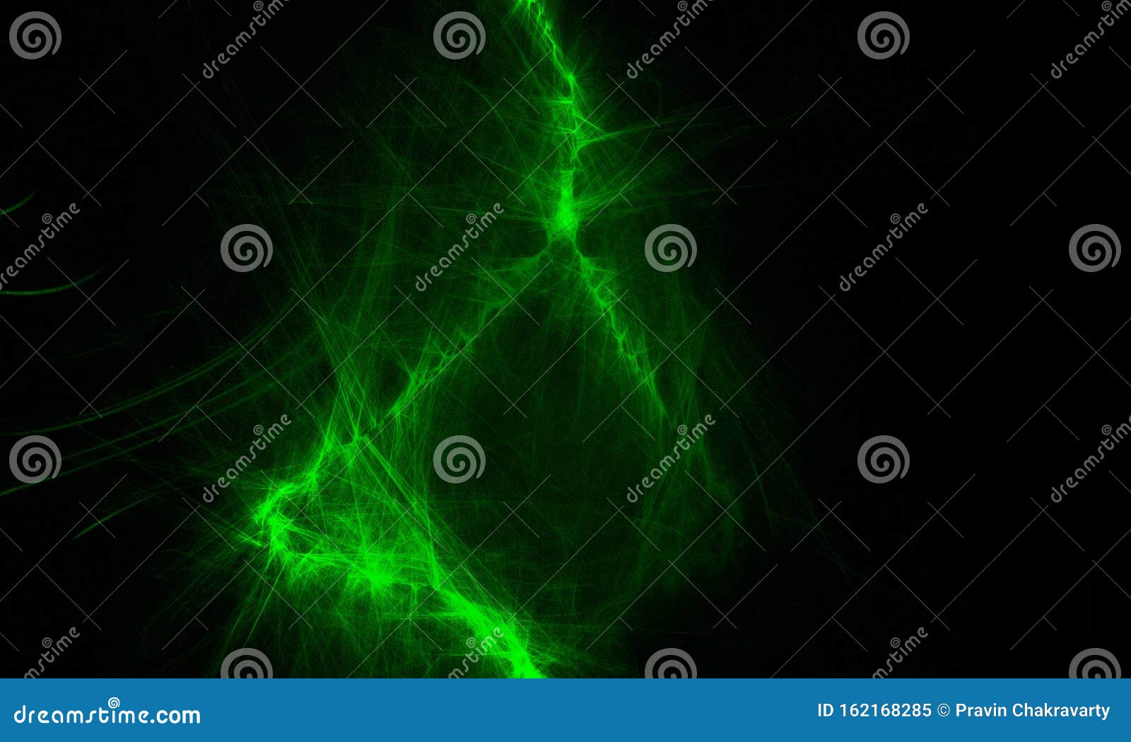 Green Black Abstract Wavy Textured Background. Grunge Distorted Decay ...