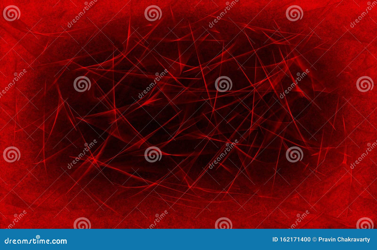Red Black Abstract Wavy Textured Background. Grunge Distorted Decay ...