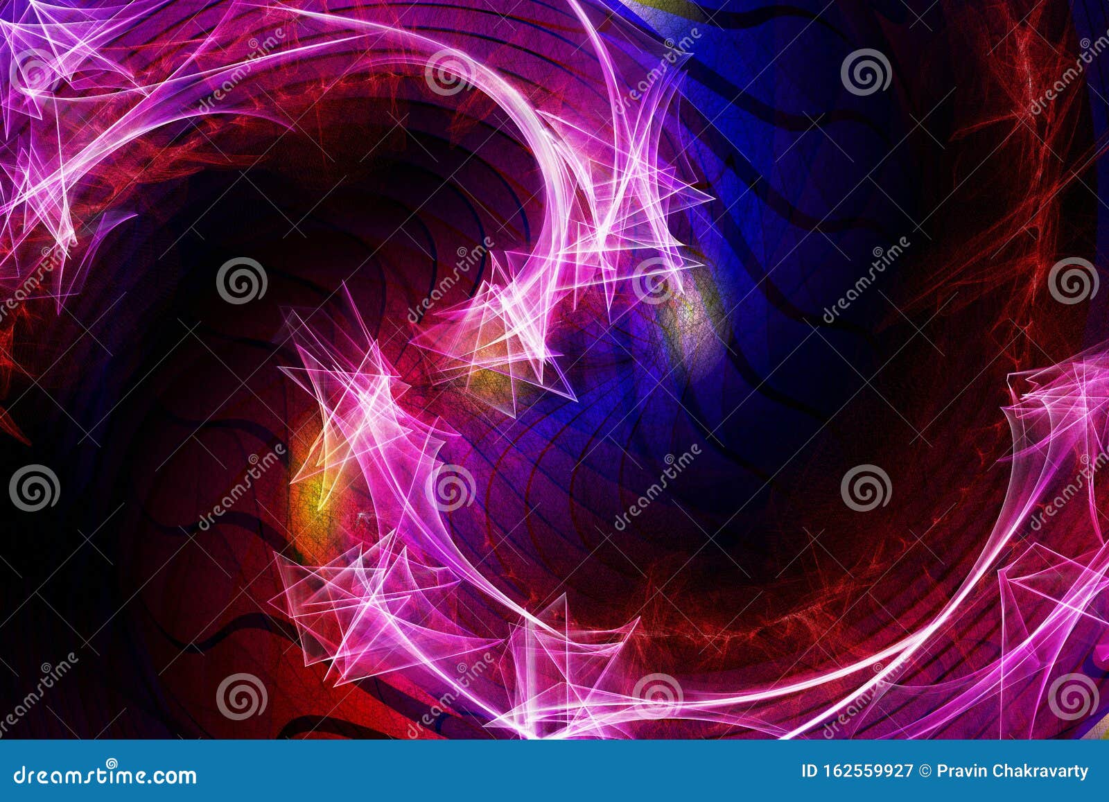 Red Blue and Black Abstract Wavy Shaded Textured Background. Grunge ...