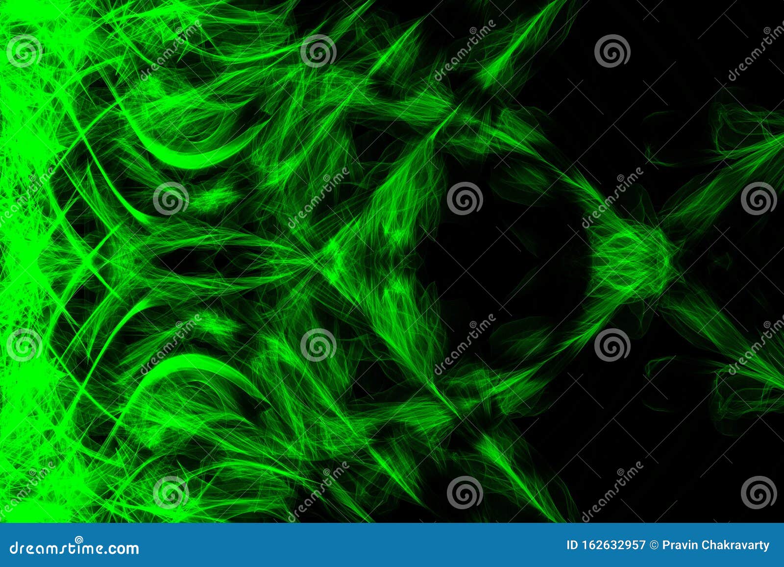Green Abstract Wavy Shaded Textured Background. Grunge Distorted Decay ...