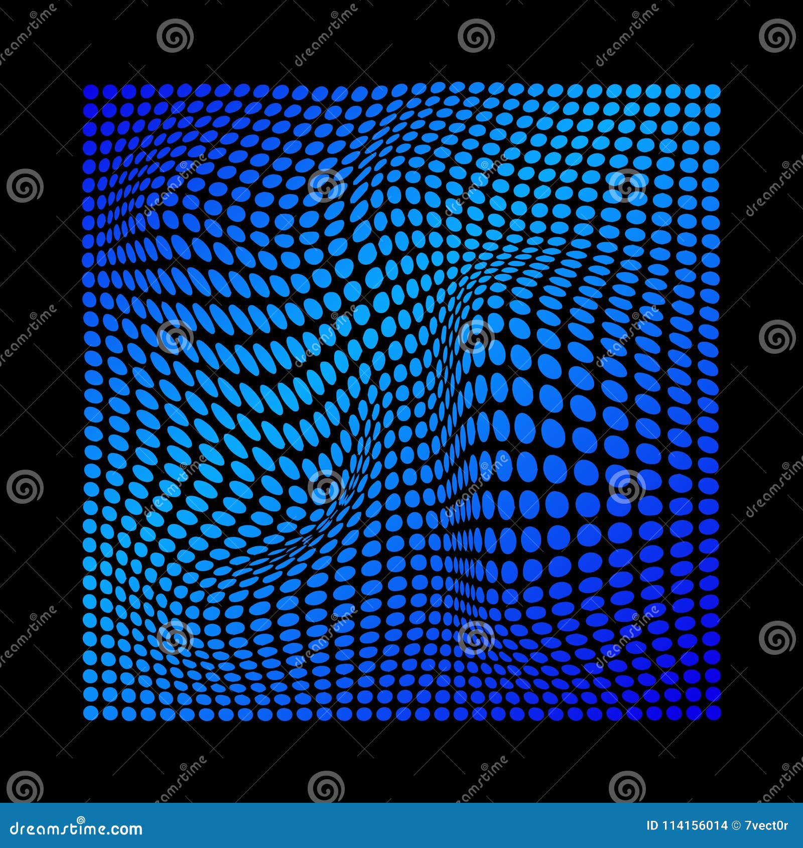 Abstract Wavy Twisted Distorted Dots Gradient Blue Colored Texture ... Abstract Wavy Twisted Distorted Dots Gradient Blue Colored Texture ...