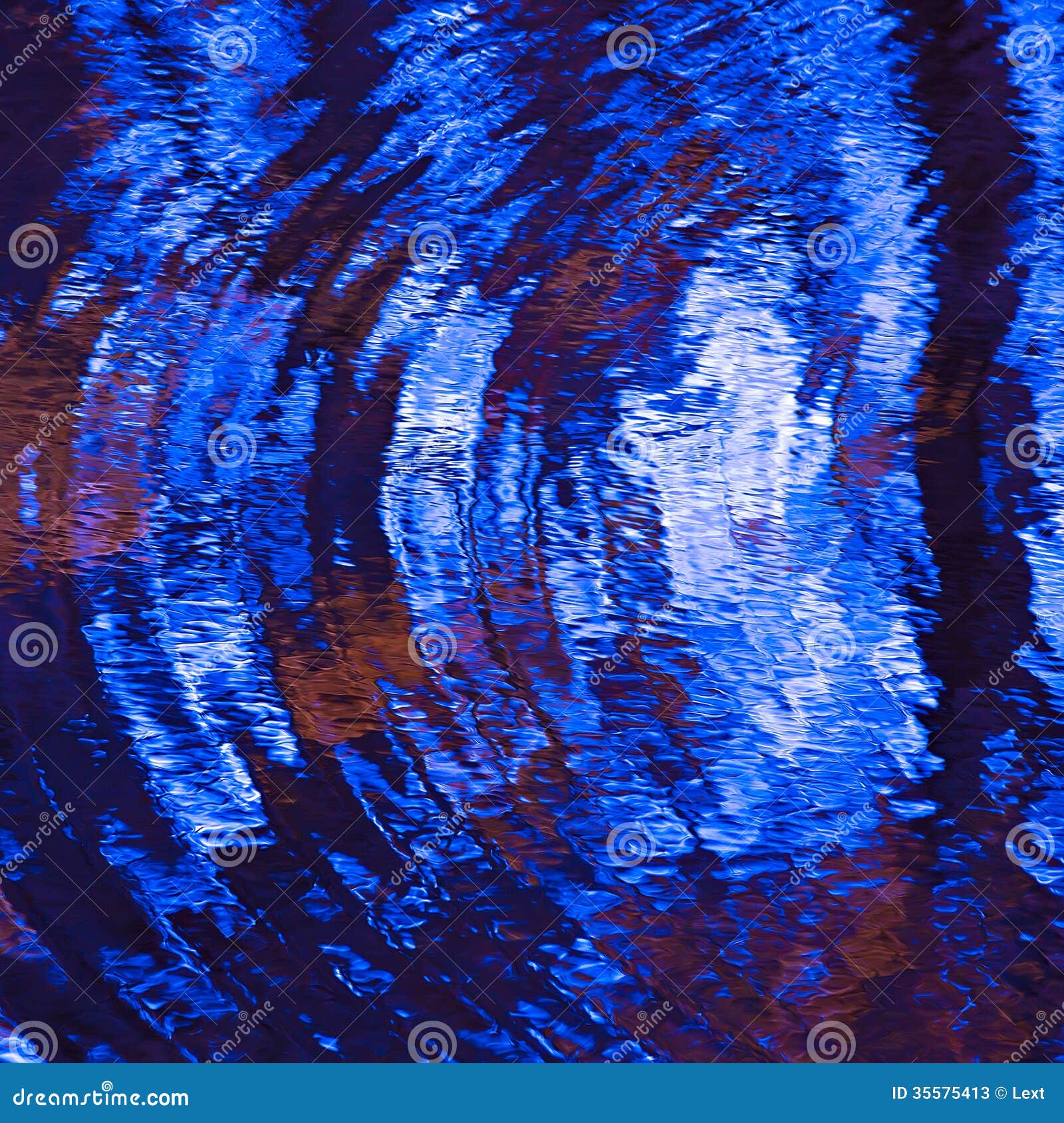 Abstract Wavy Water Surface Stock Image - Image of flowing, flow: 35575413