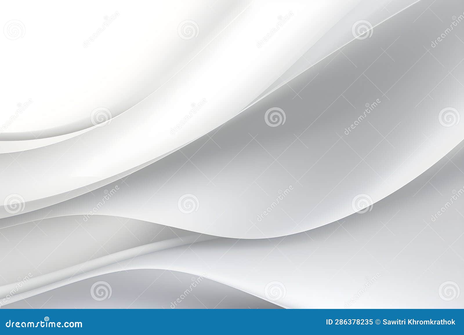 Abstract Wavy White Background Wave Pattern Design Stock Illustration ...