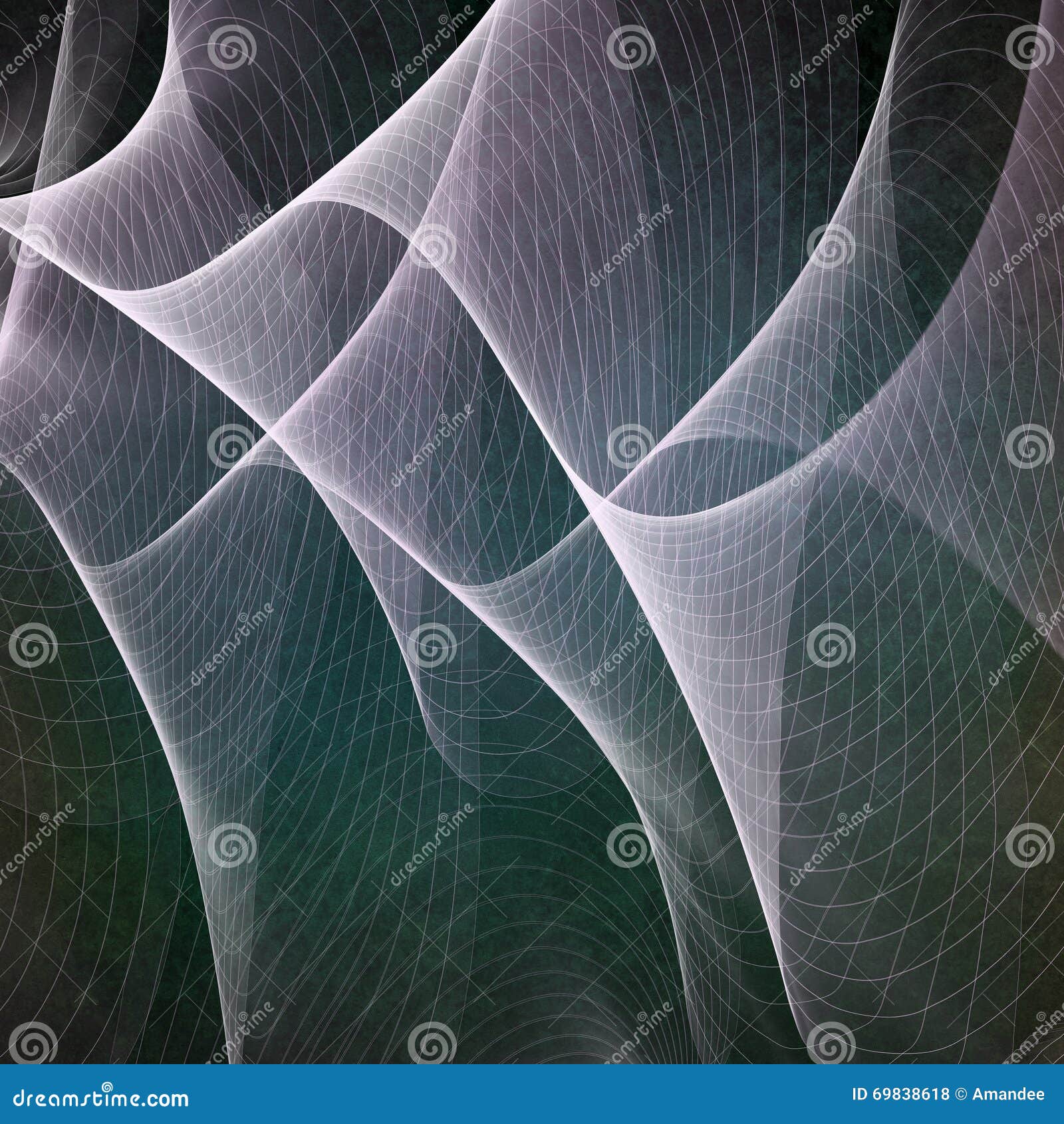 Abstract Wavy White Lines in Grid Pattern for Business Reports or ...