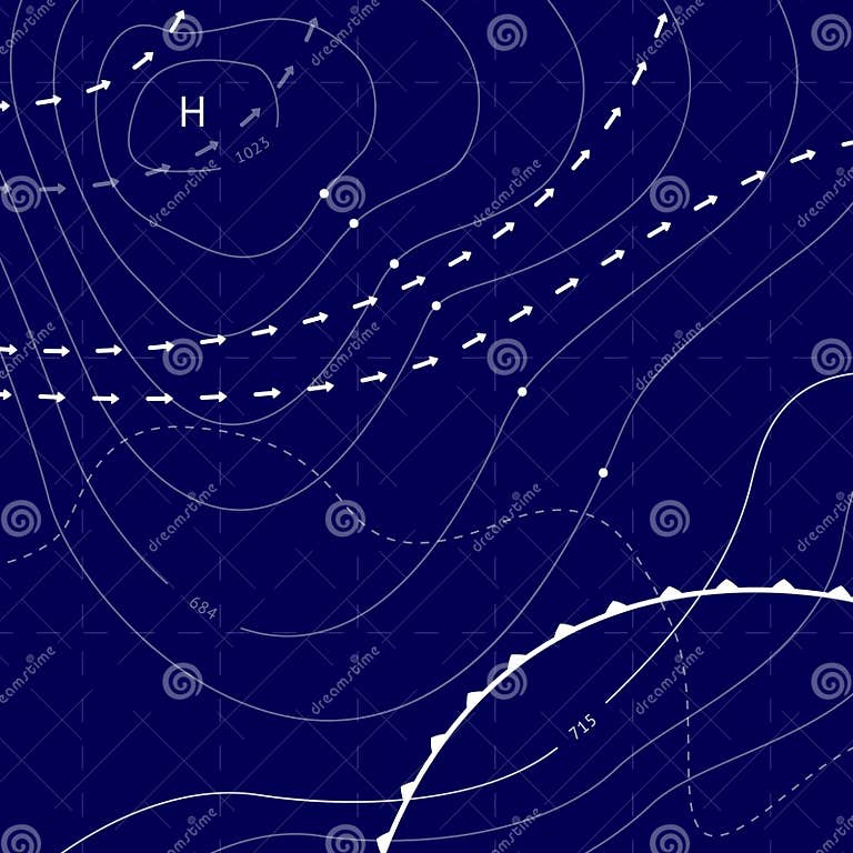 Abstract weather map stock vector. Illustration of flow - 58702207