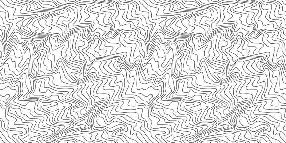 Abstract Weather Map Background. Vector Topographic Seamless Pattern ...