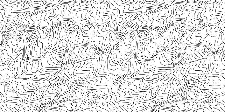 Abstract Weather Map Background. Vector Topographic Seamless Pattern ...