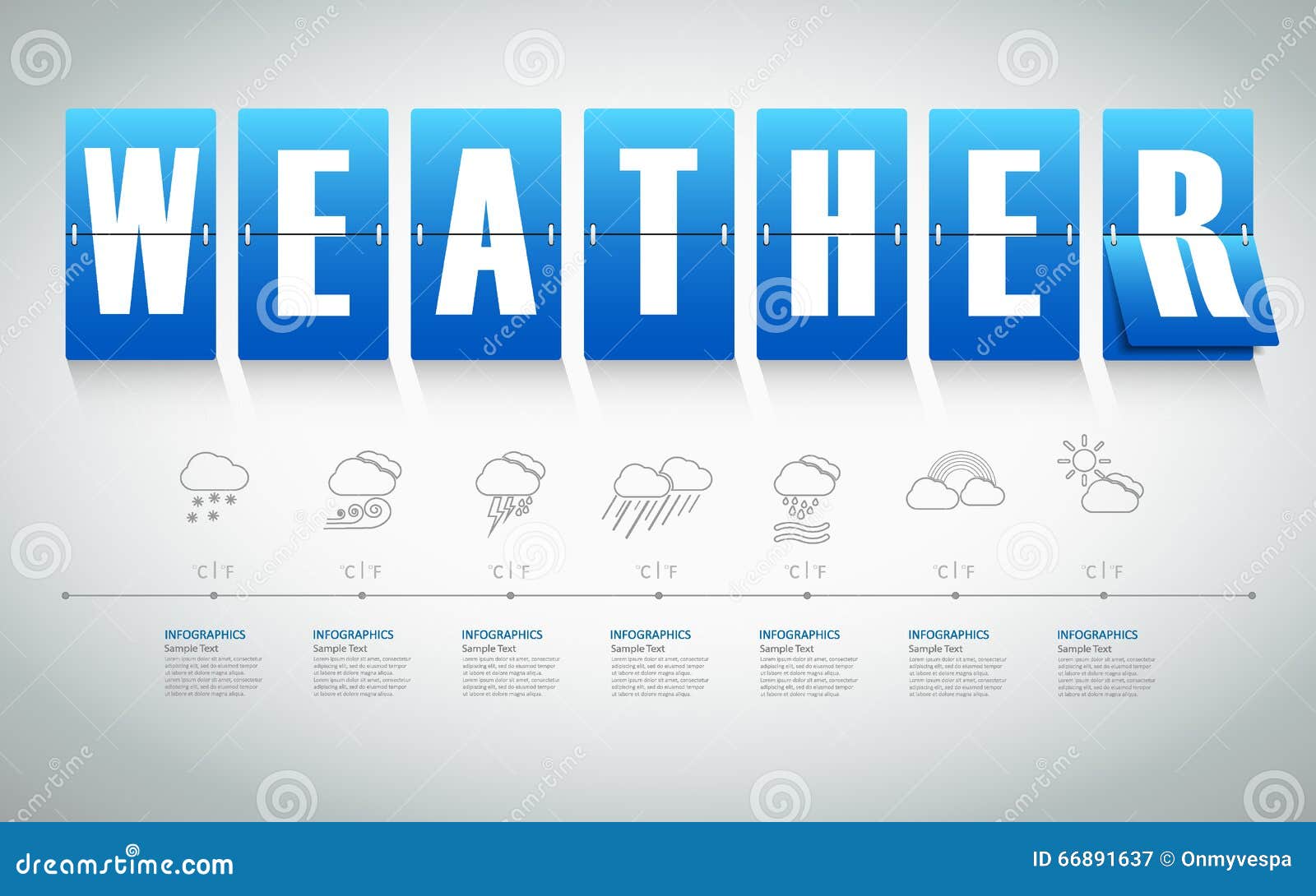 Abstract weather template. stock vector. Illustration of overcast ...