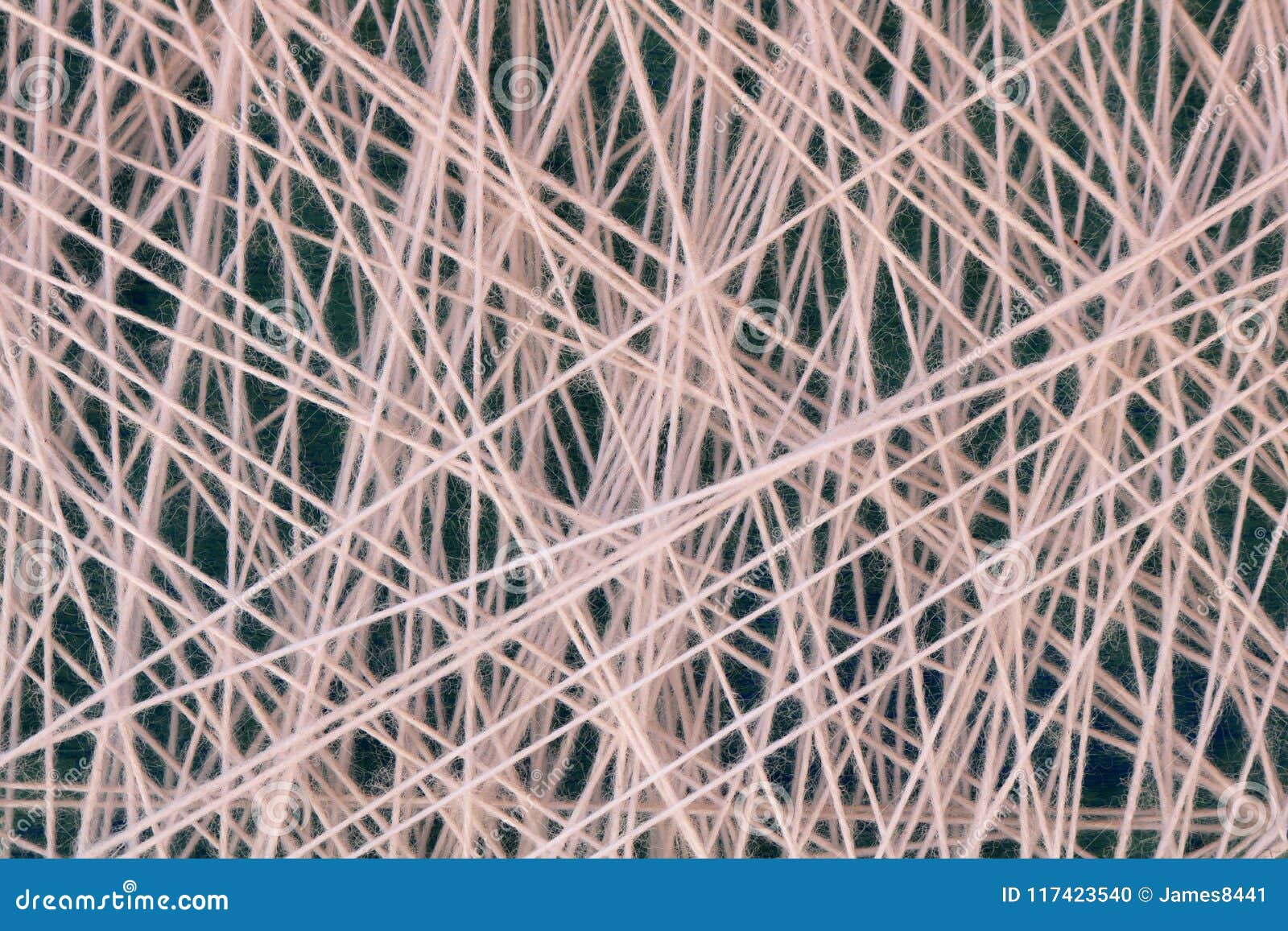 Abstract Weave of White Threads. Stock Photo - Image of structure ...