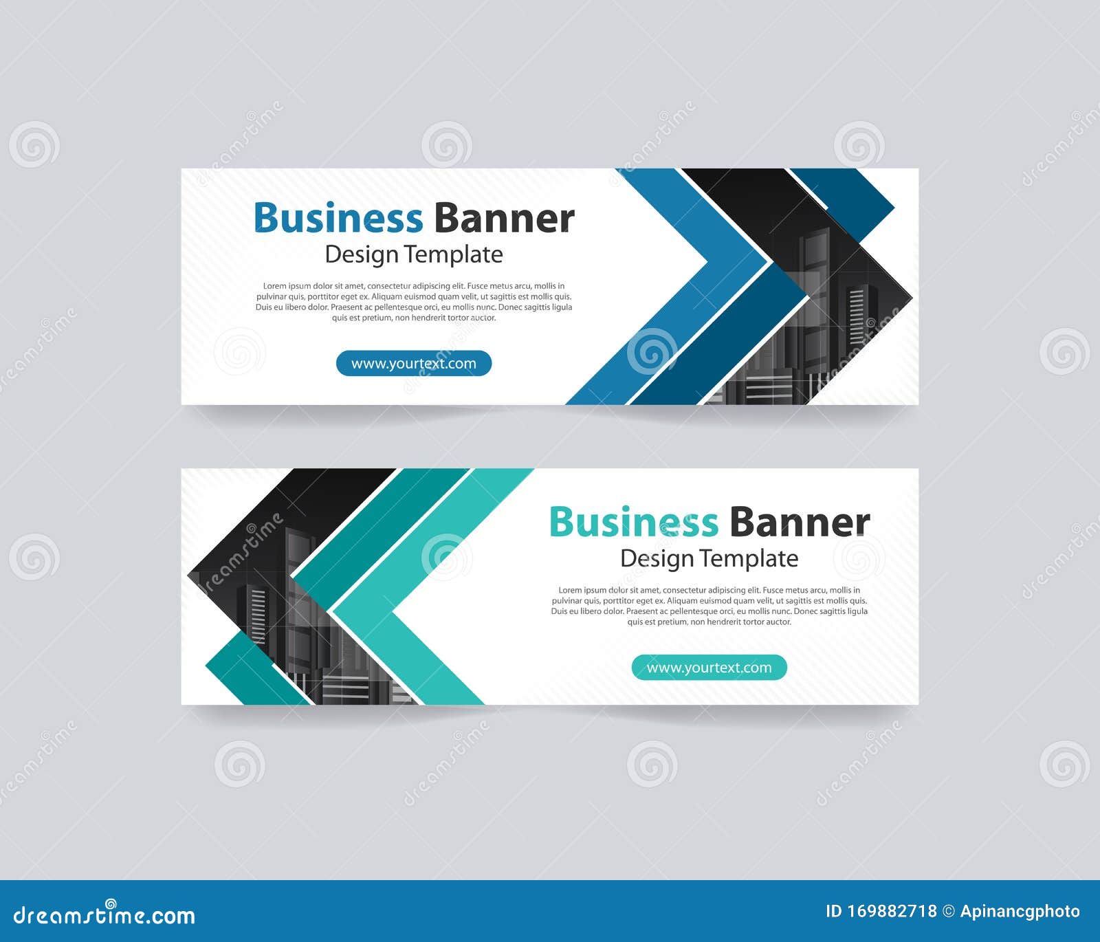 Abstract Web Banner Design Template Backgrounds Stock Vector ...